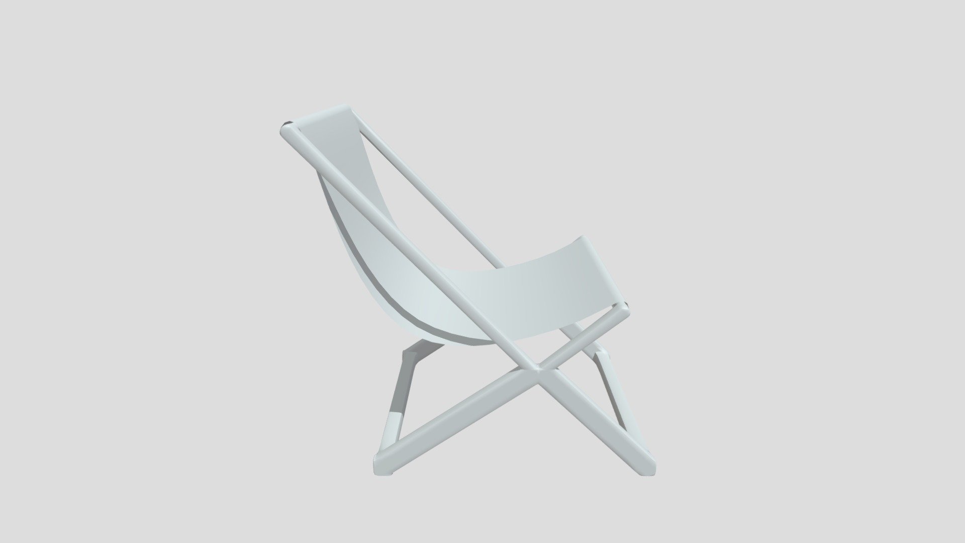 Beach Chair - Download Free 3D model by ChrisSmerdon [d79a0fe] - Sketchfab
