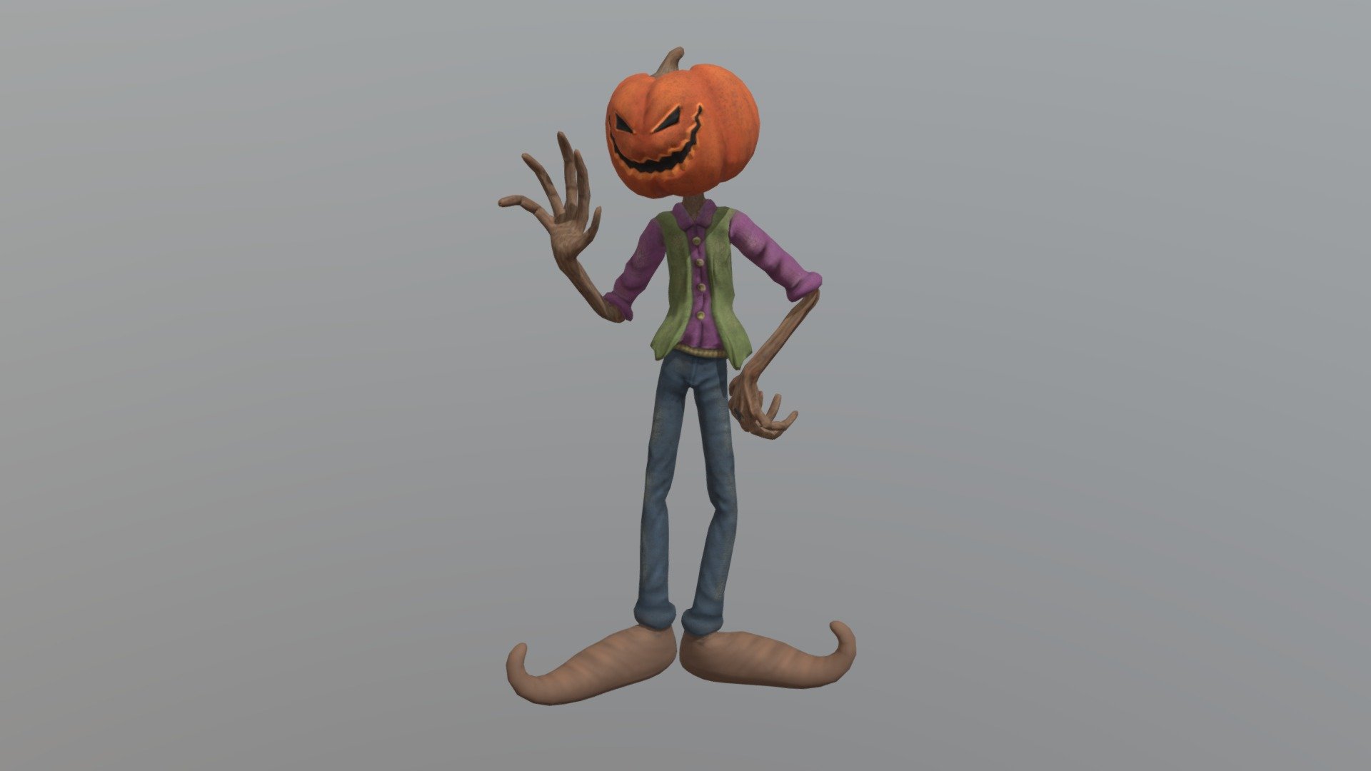 Jack Pumpkinhead - Download Free 3D model by vicente betoret ferrero ...