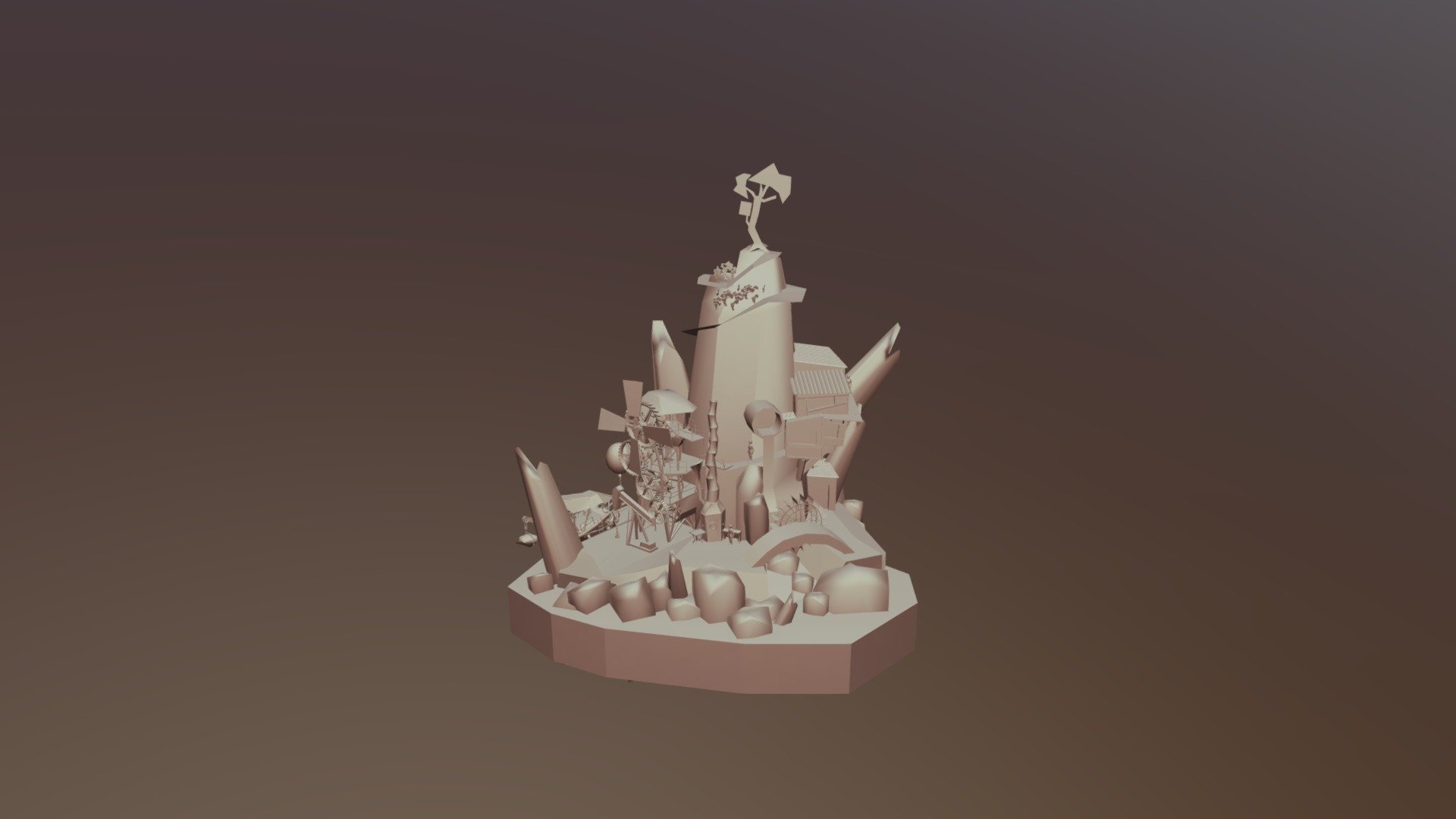 Rustborn - Blockout V2 - 3D model by Iben Vandecaveye (@IbenVandecaveye ...