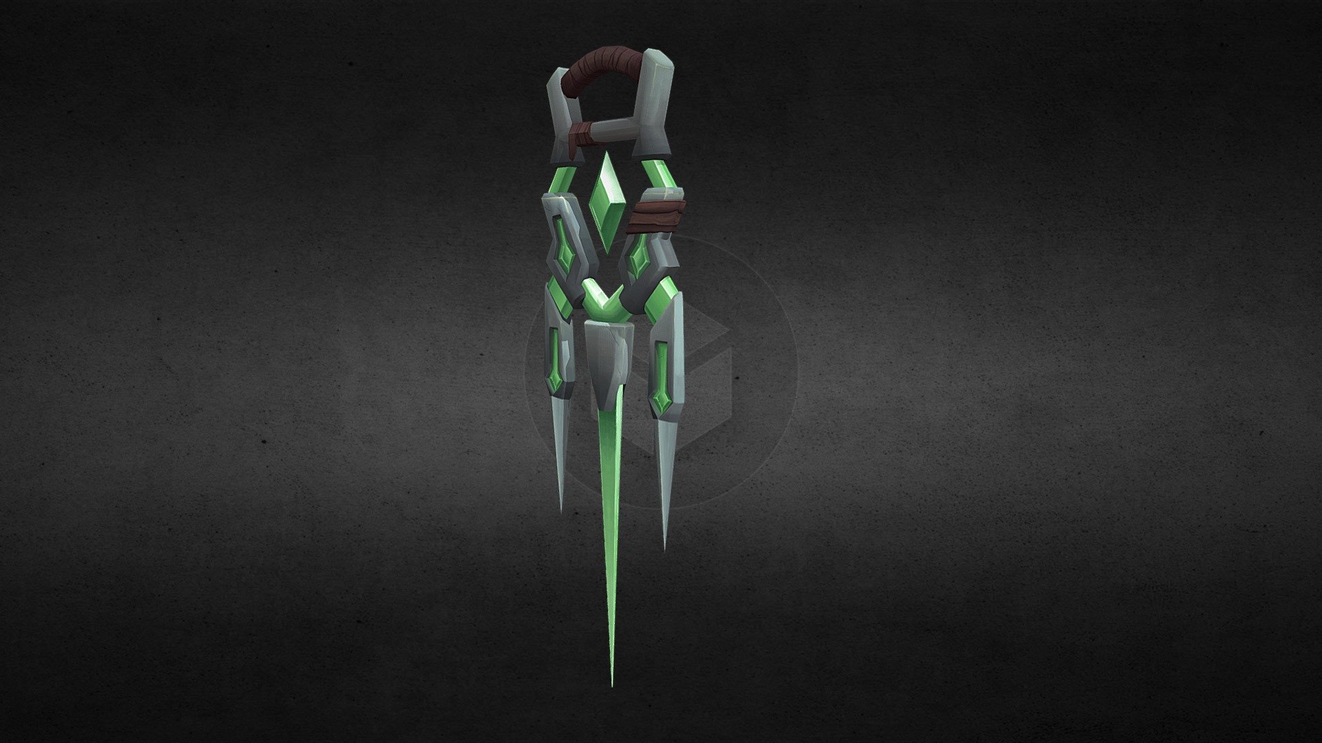 Oathbreaker - Jade Weapon - 3D model by Malou De Paepe (@malou.de.paepe ...