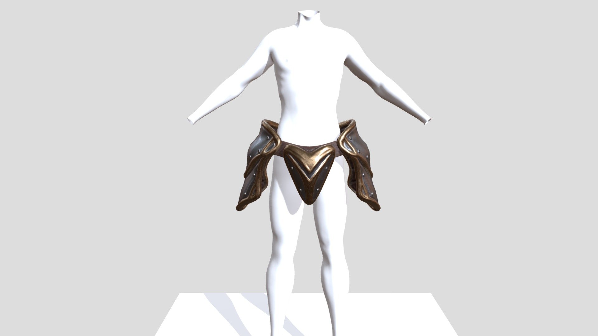 Avatall Adam Iron Bull Pelvis Armor - Buy Royalty Free 3D model by ...