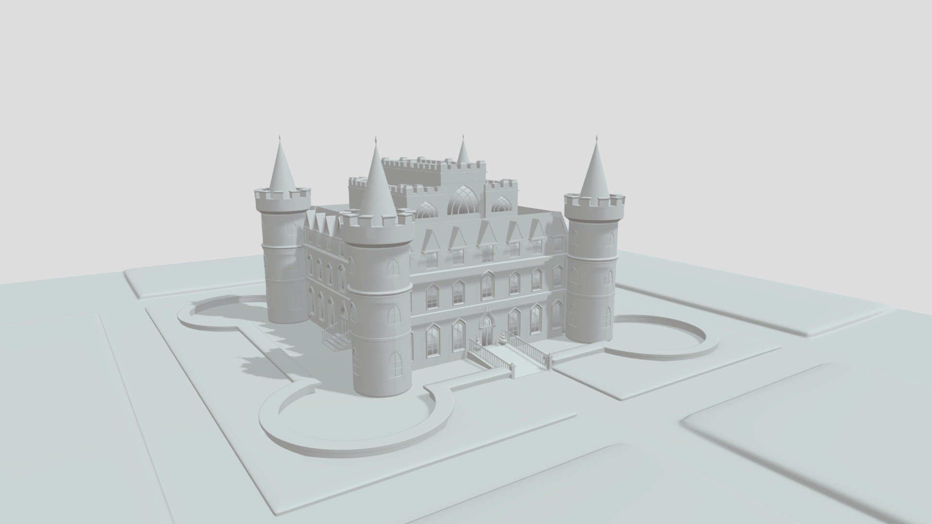Castle - 3D model by PaulaFR [d79c73d] - Sketchfab