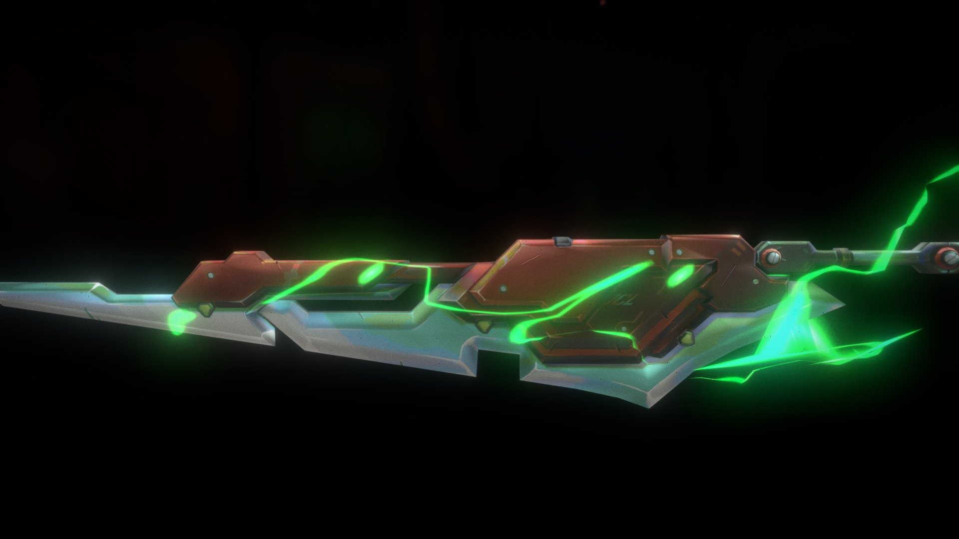 ZEAL x2 RedScars Sword - 3D model by Hen-Woll [d79cd6d] - Sketchfab