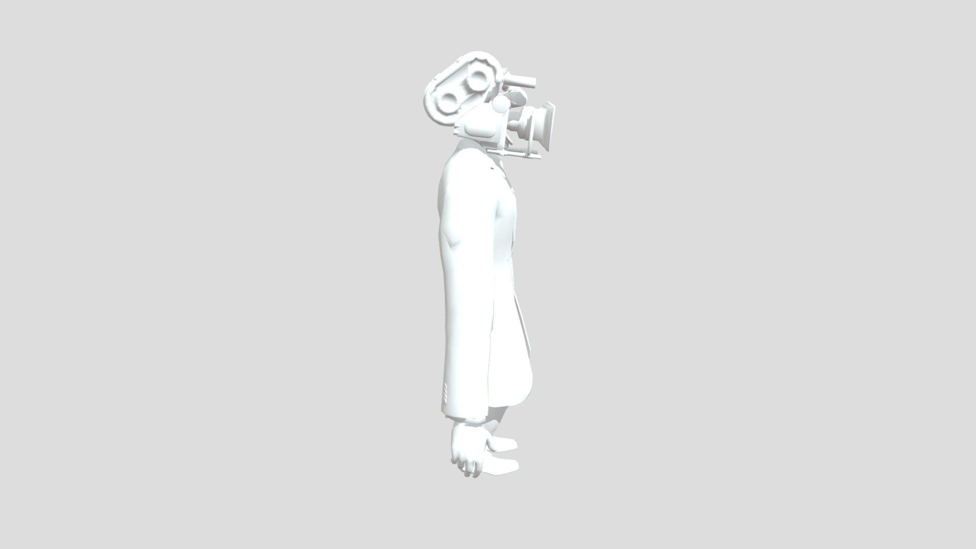 Extra Large Cameraman - Download Free 3D model by AspAscon3D ...
