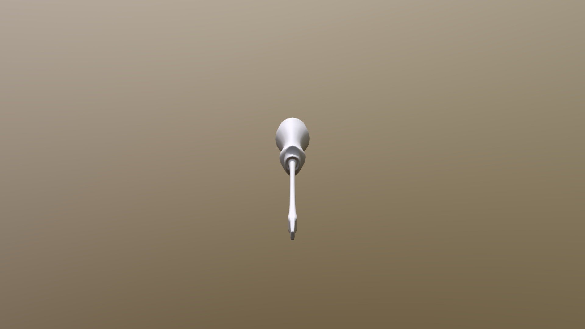 Chave(screwdriver) - 3D model by guilhermemotabm [d79e426] - Sketchfab