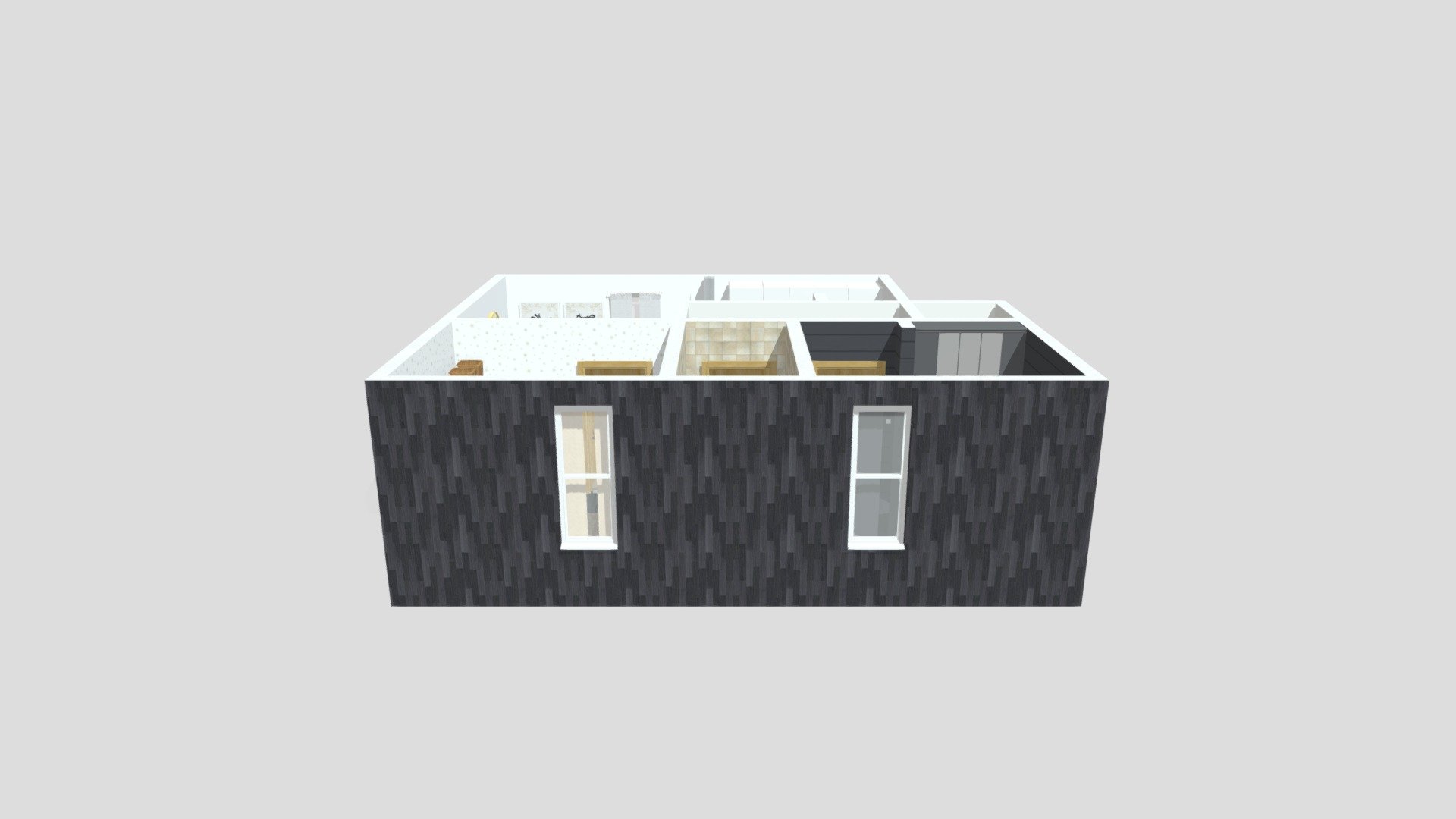 Appartement T3 46m2 - Download Free 3D model by Home Design 3D ...
