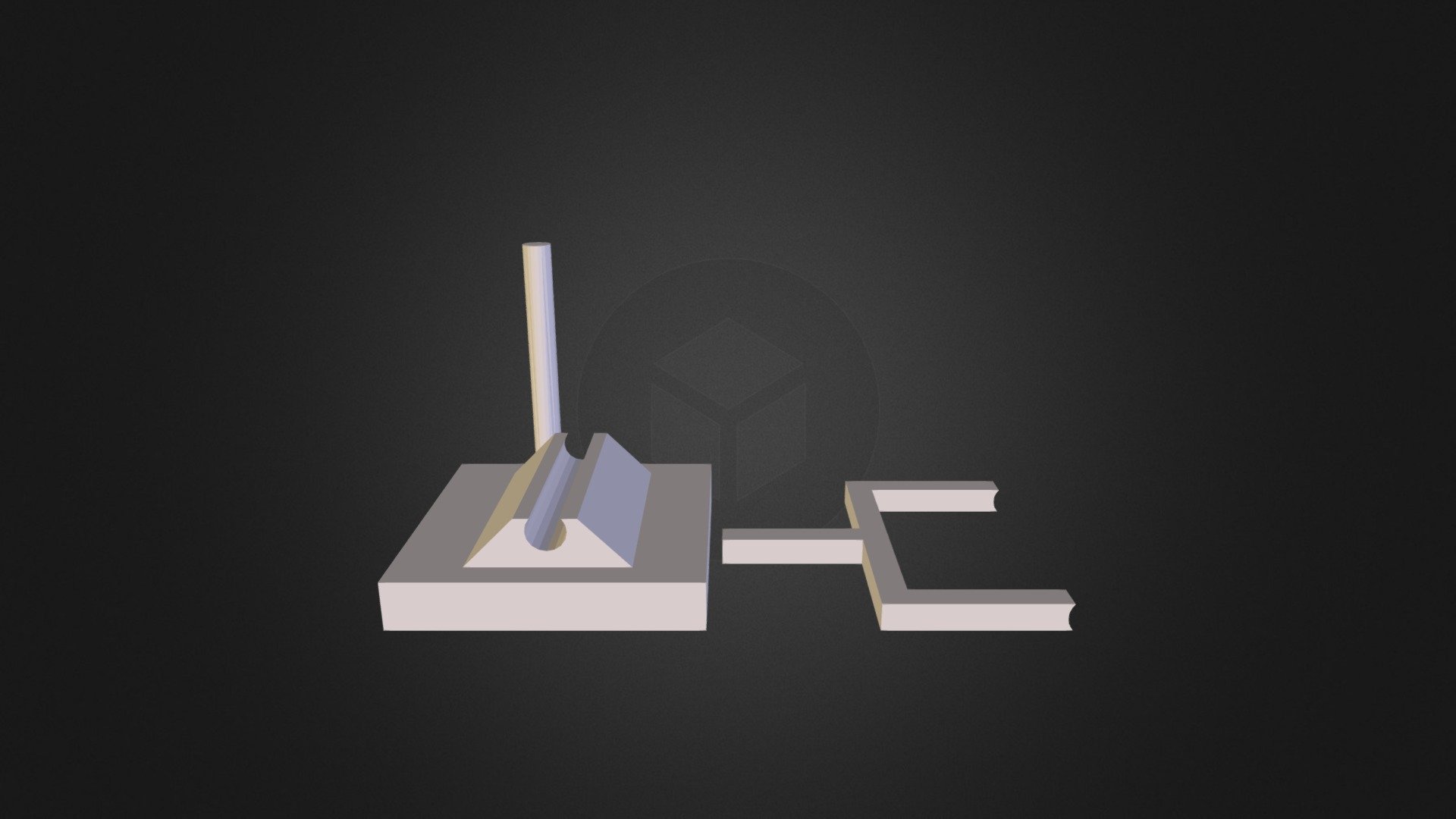 Mini desk lever switch - 3D model by 3dindustries [d79eda2] - Sketchfab