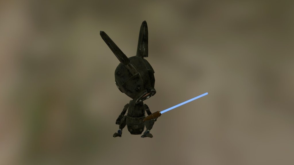 Botbunny - 3D model by TrellzNelson [d79f98d] - Sketchfab