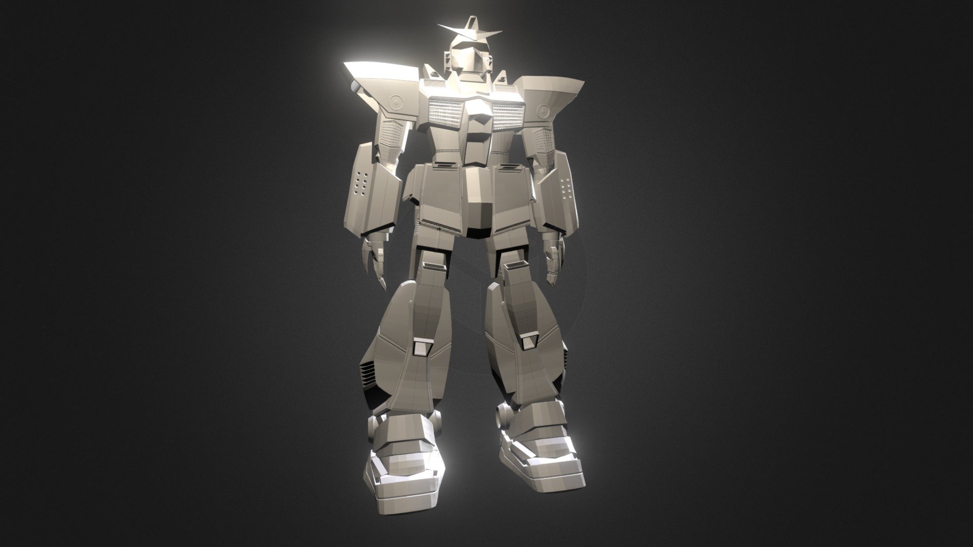 Gundam 3d model - 3D model by nontas.kontoprias [d79feb2] - Sketchfab