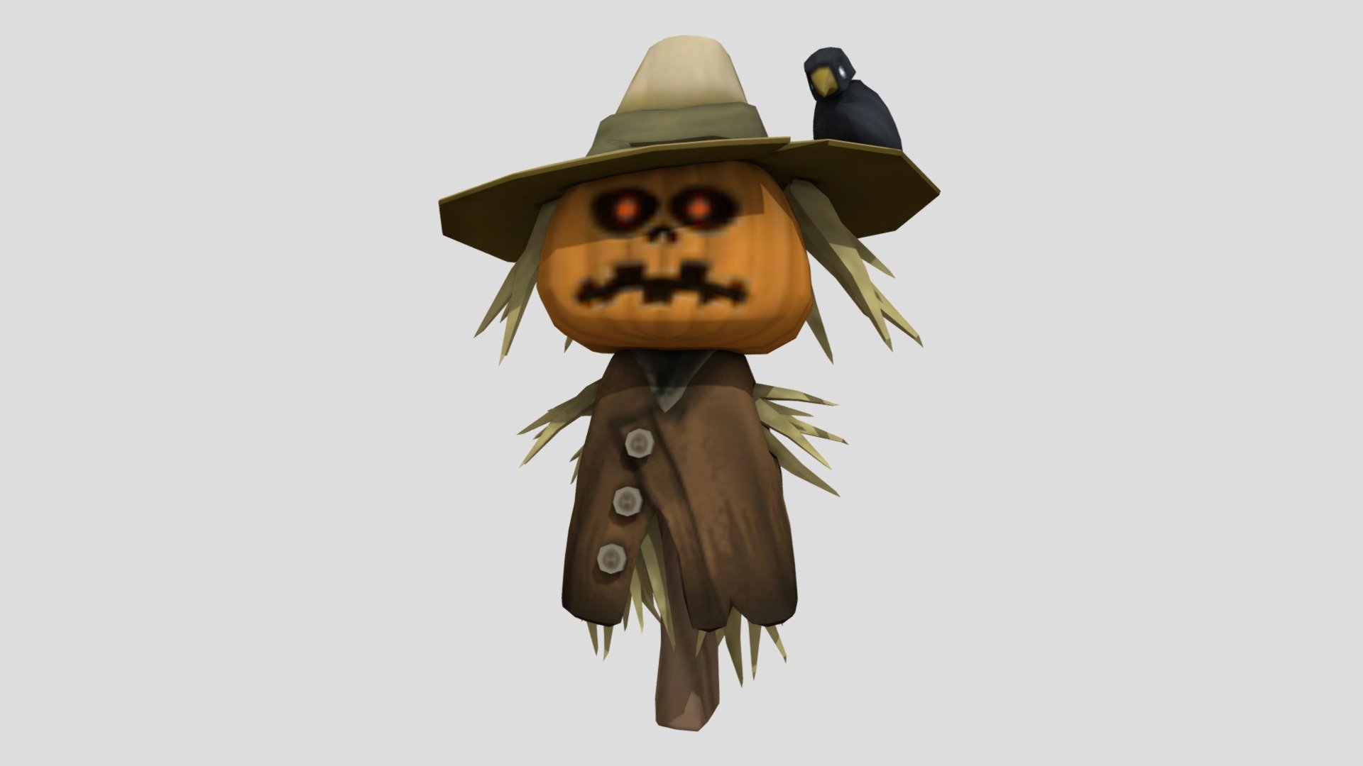 Scarecrow - Buy Royalty Free 3D model by luxe3dworld [d7a1817 ...