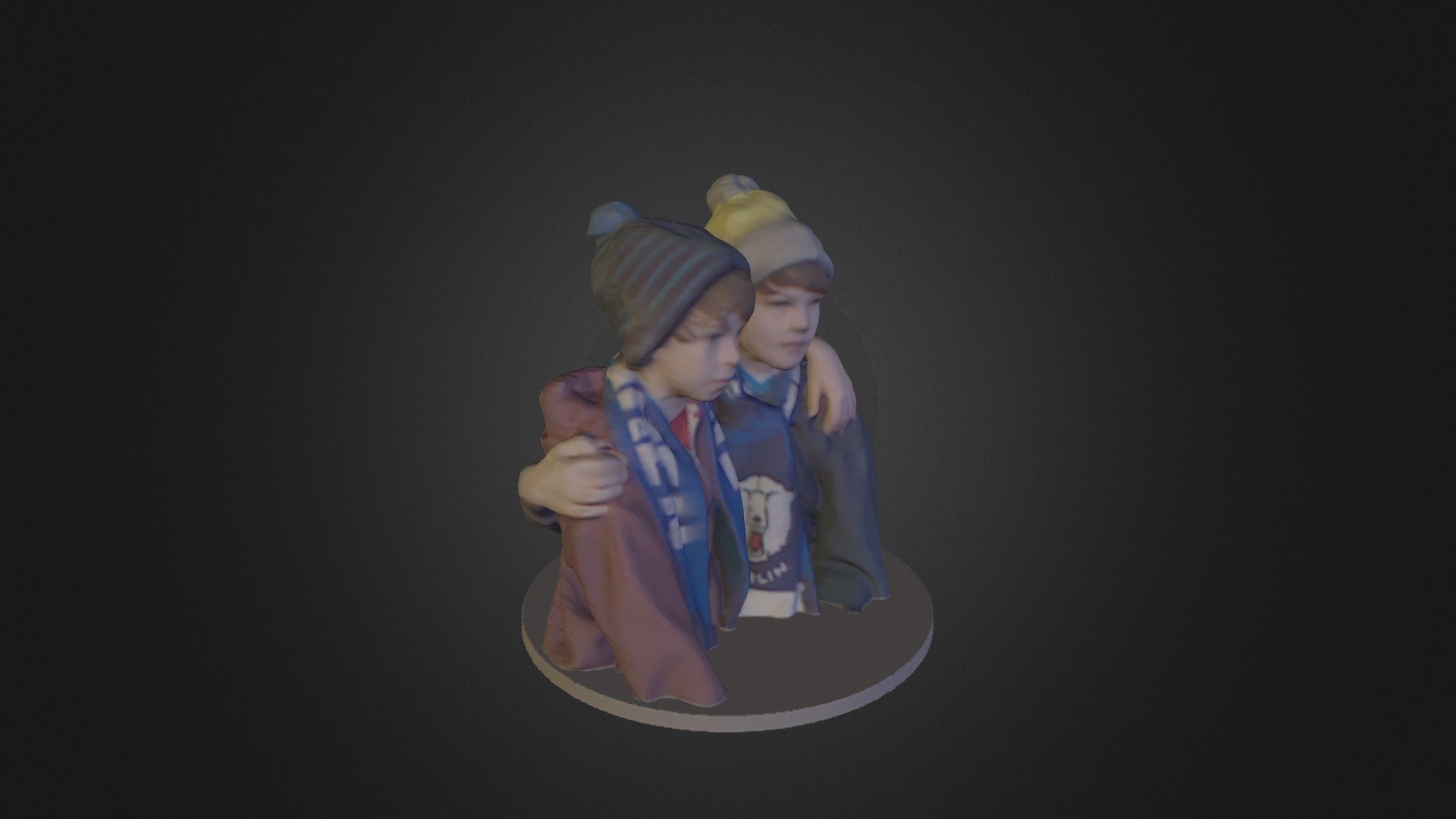 2 Friends MA - 3D model by normabarr [d7a4473] - Sketchfab