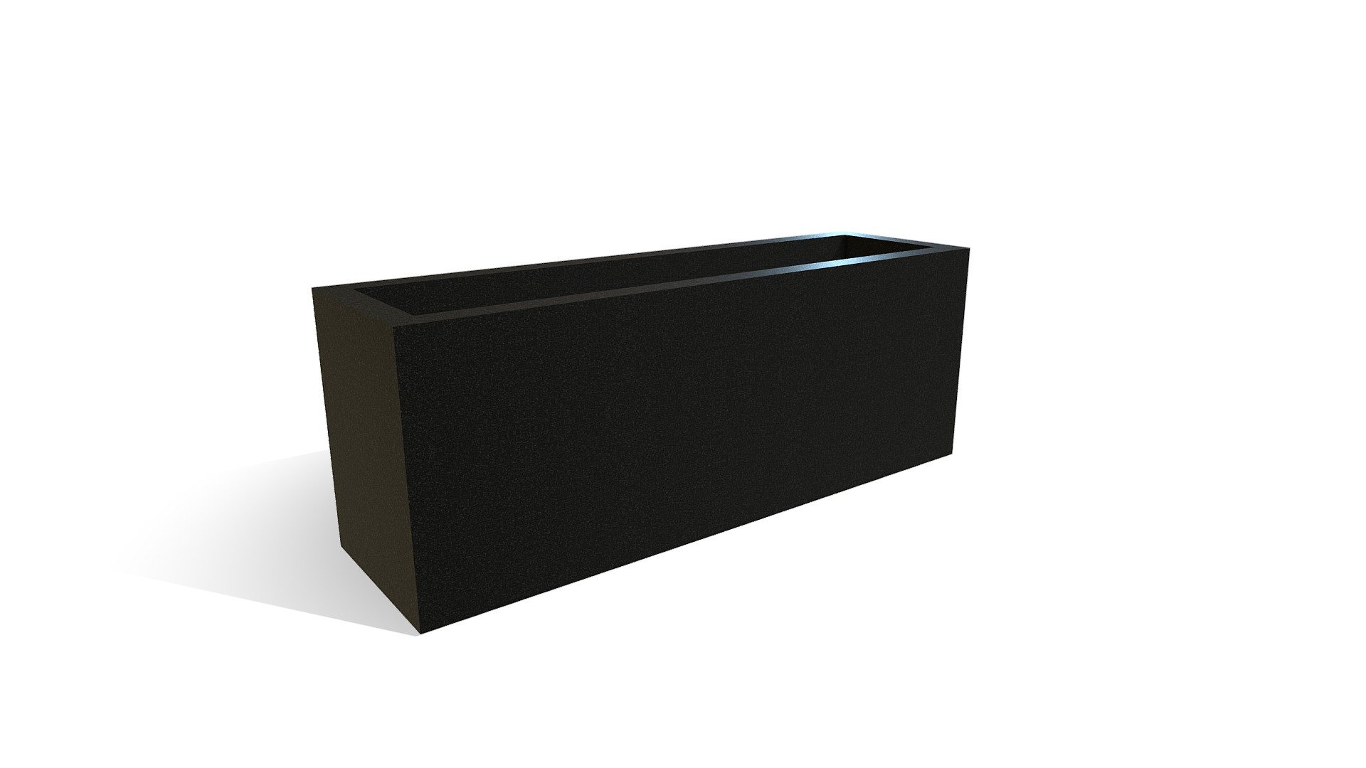 Manhattan Low Rectangle Planter - 3D model by Modofire (@grafeety ...