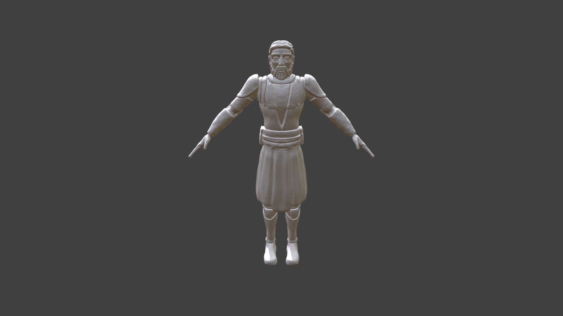 Obi-Wan Clone Wars Model - 3D model by thalessaber [d7a5b47] - Sketchfab