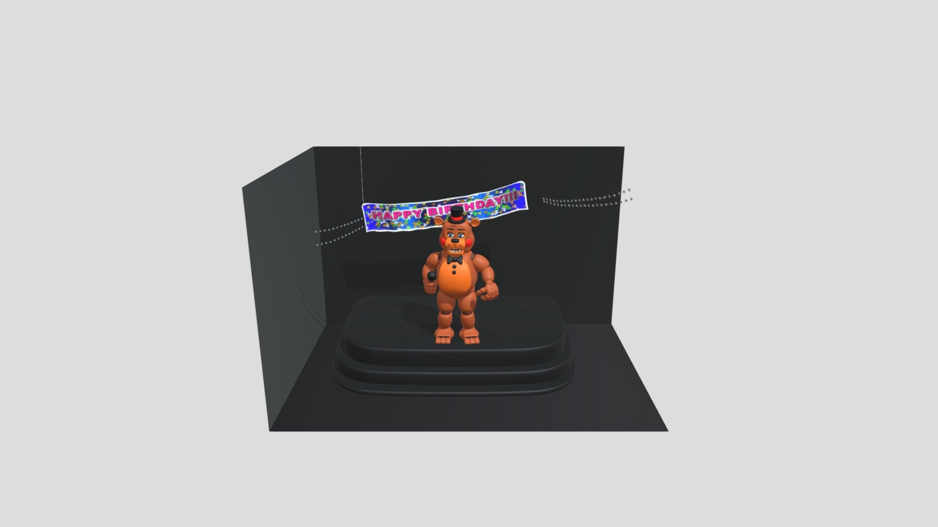 Toy Freddy On Stage free - Download Free 3D model by 23turnerp1 ...