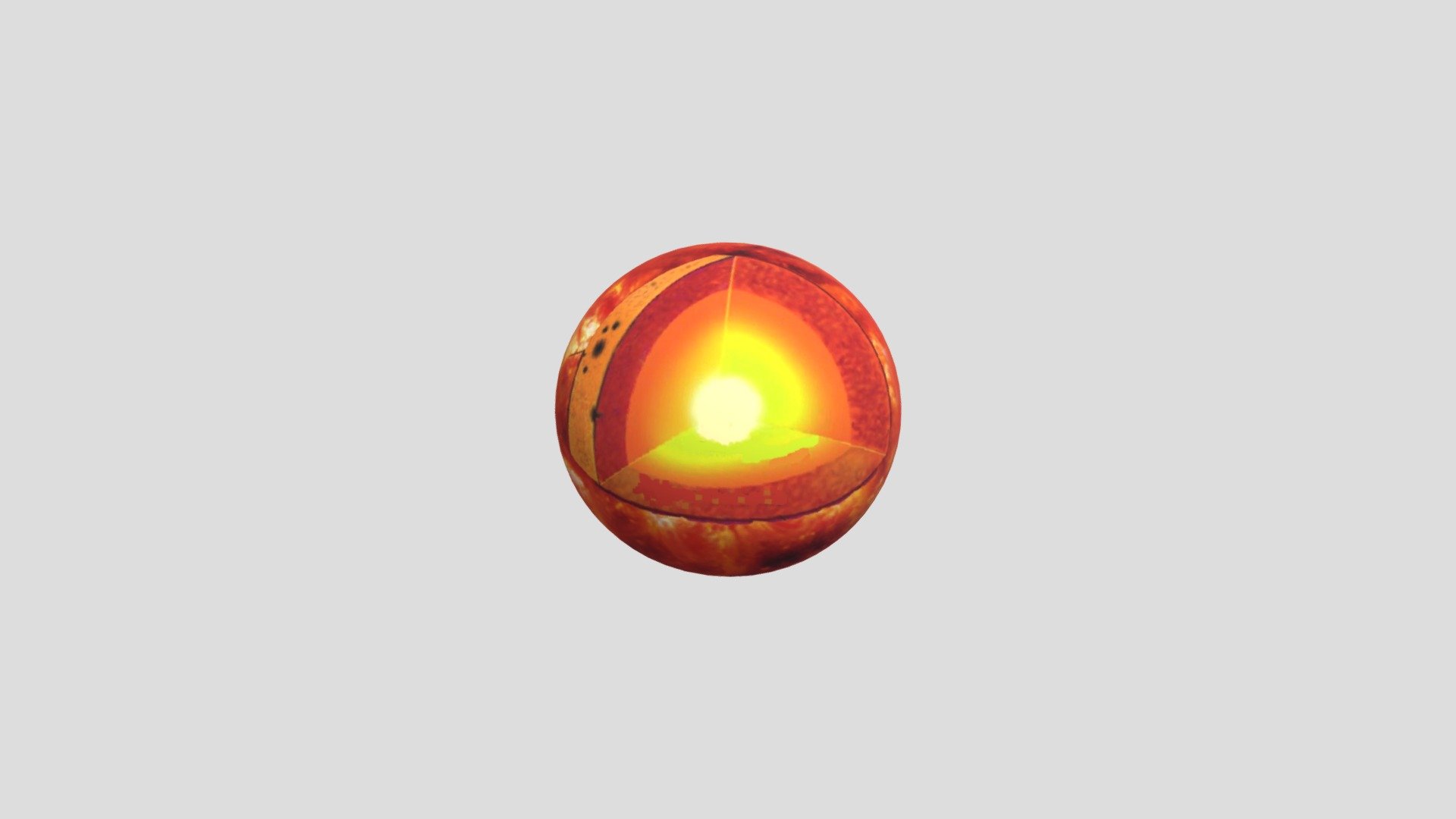 ANATOMY OF THE SUN - 3D model by nuryaningsih [d7a84d7] - Sketchfab