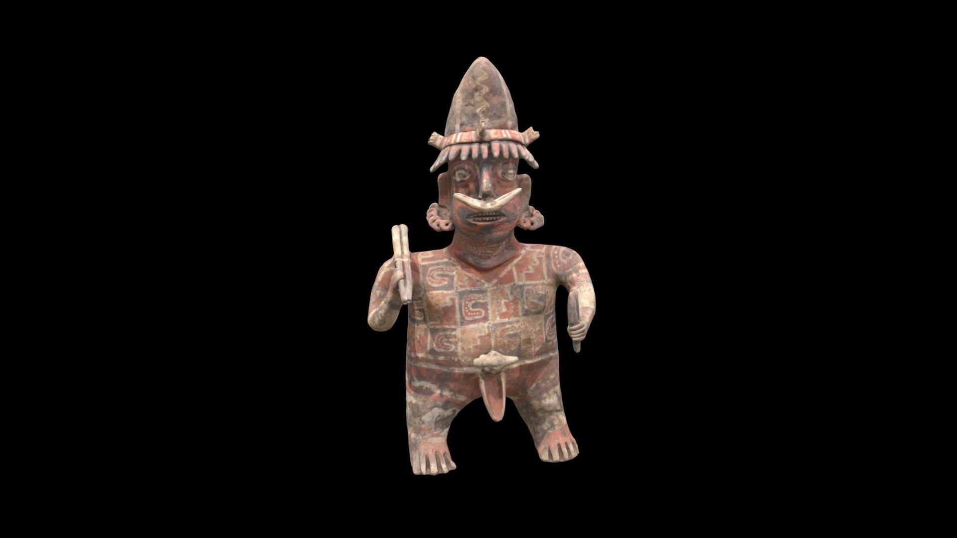 1990.266.1 Standing Male Figure - Download Free 3D model by Cleveland ...