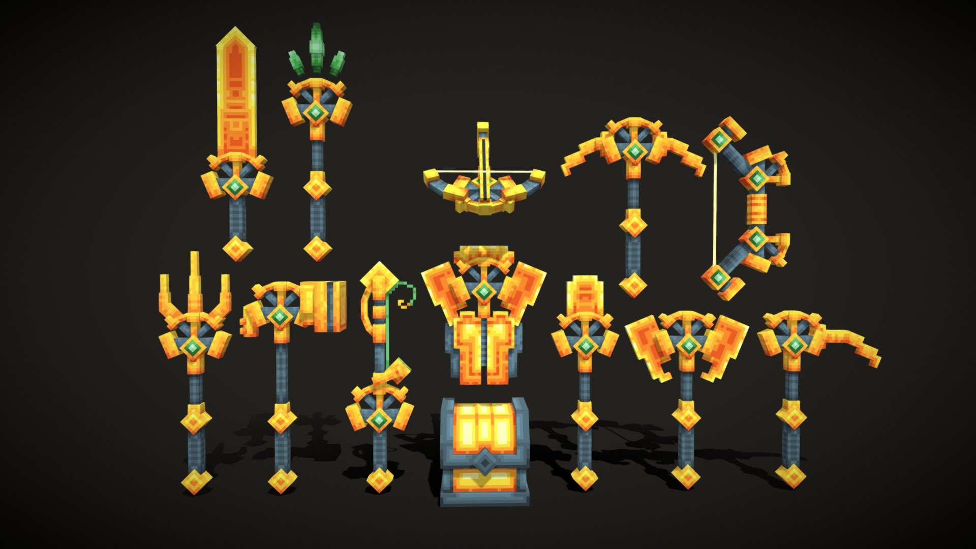 Topaz - 3D model by Mr.Cat (@MoneYPE) [d7ab7b2] - Sketchfab