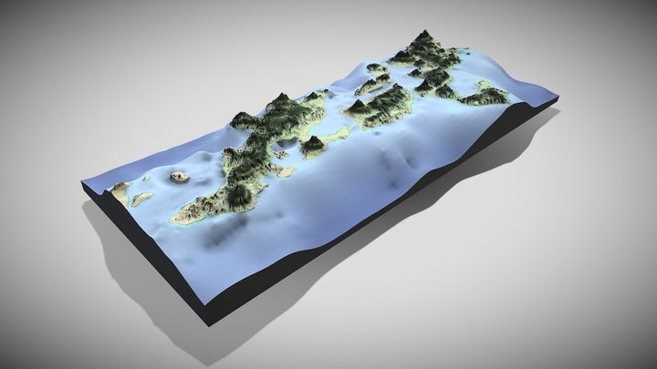 Caldera 3D models - Sketchfab