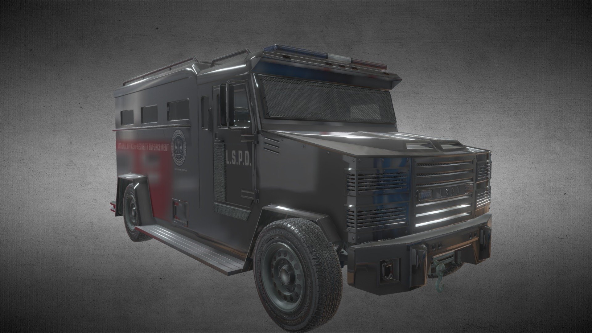Riot truck - Download Free 3D model by photon (that one larry ...
