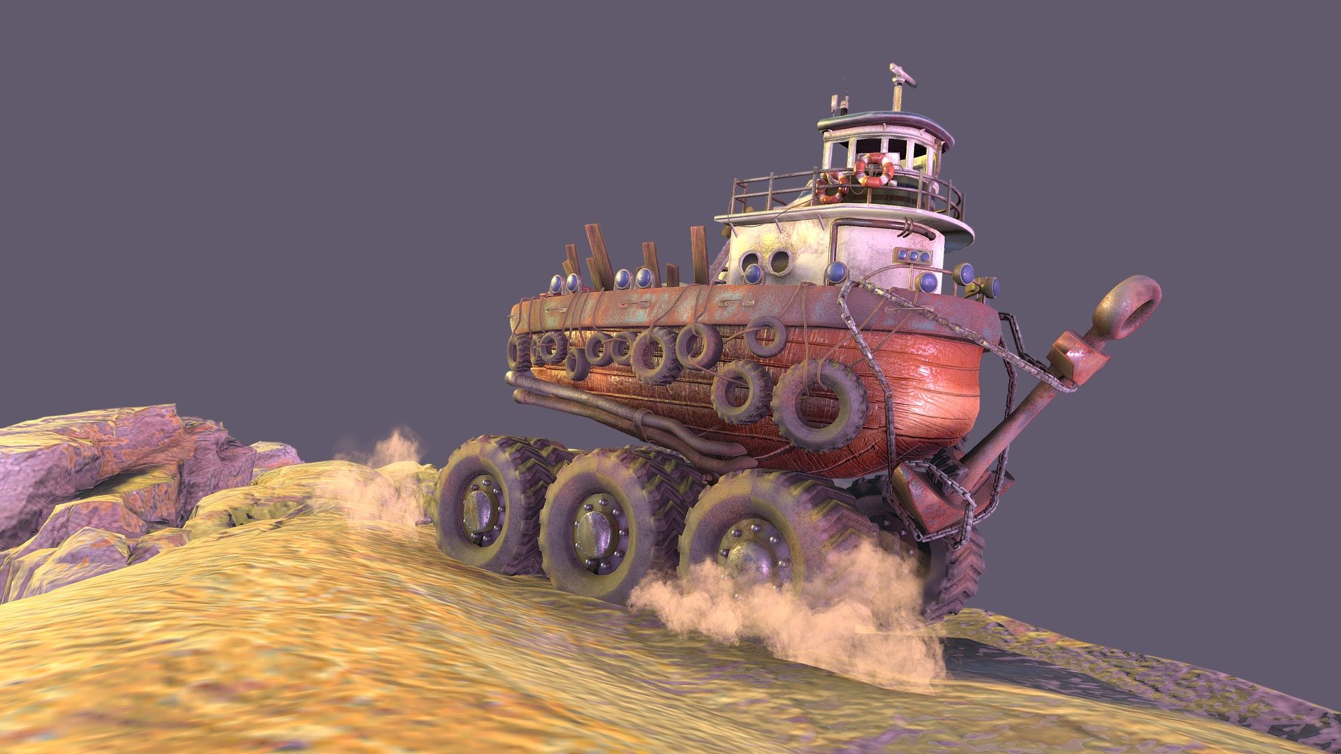 SHIP - 3D model by giyeon [d7af19e] - Sketchfab