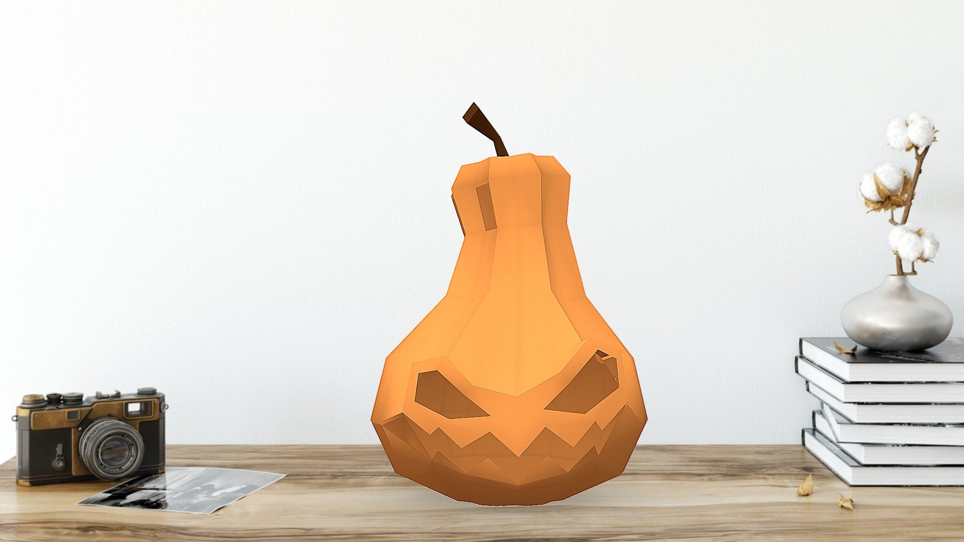 odd and scary pumpkin - 3D model by Sofsdesigns [d7afc5c] - Sketchfab