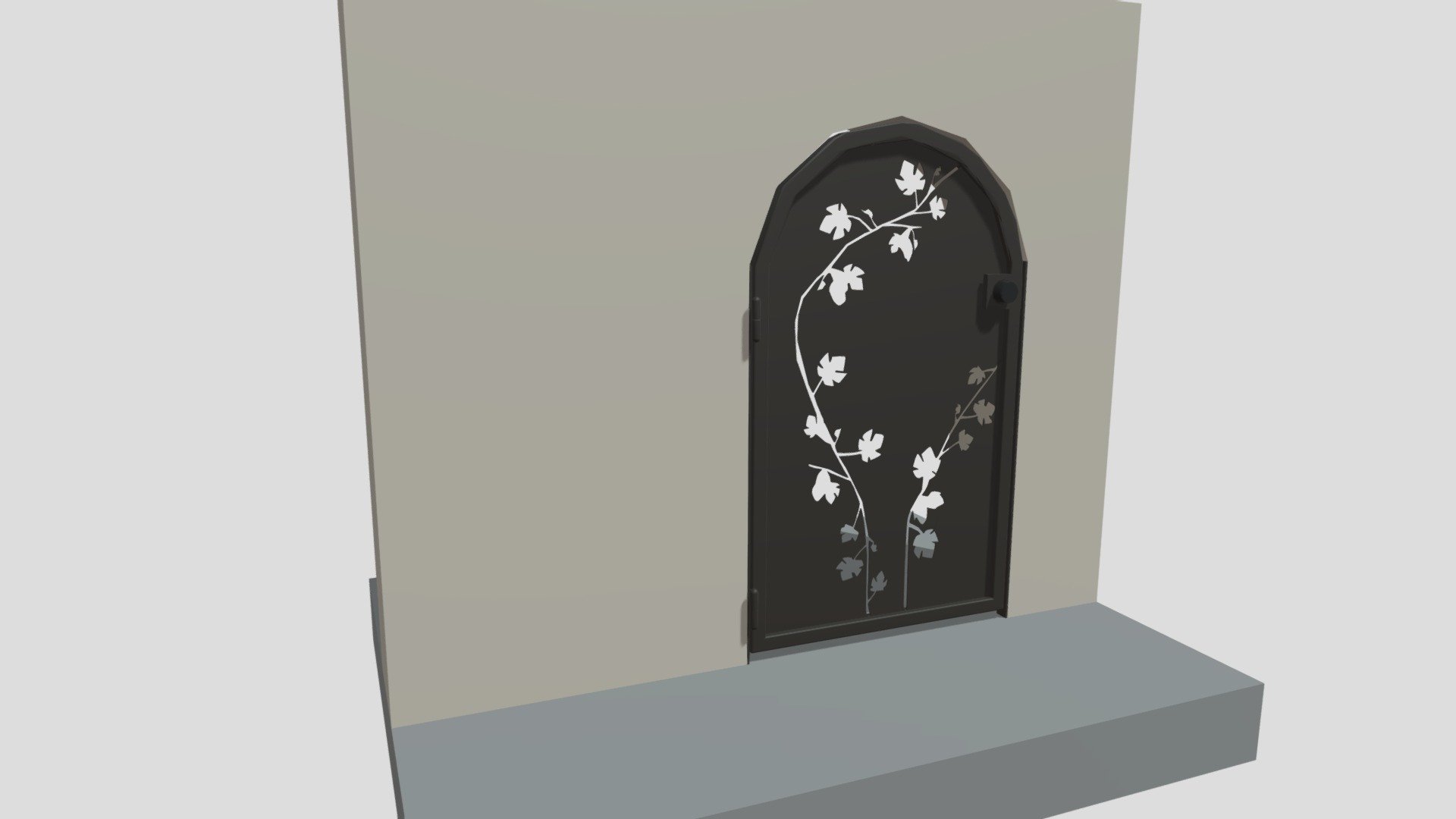 Wine Cellar Locking Gate - Wellman - Download Free 3D model by ...