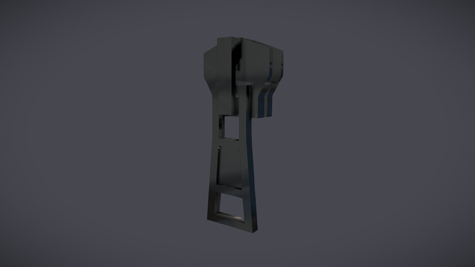 Low Poly PBR Classic Zipper Zip Head - Buy Royalty Free 3D model by ...