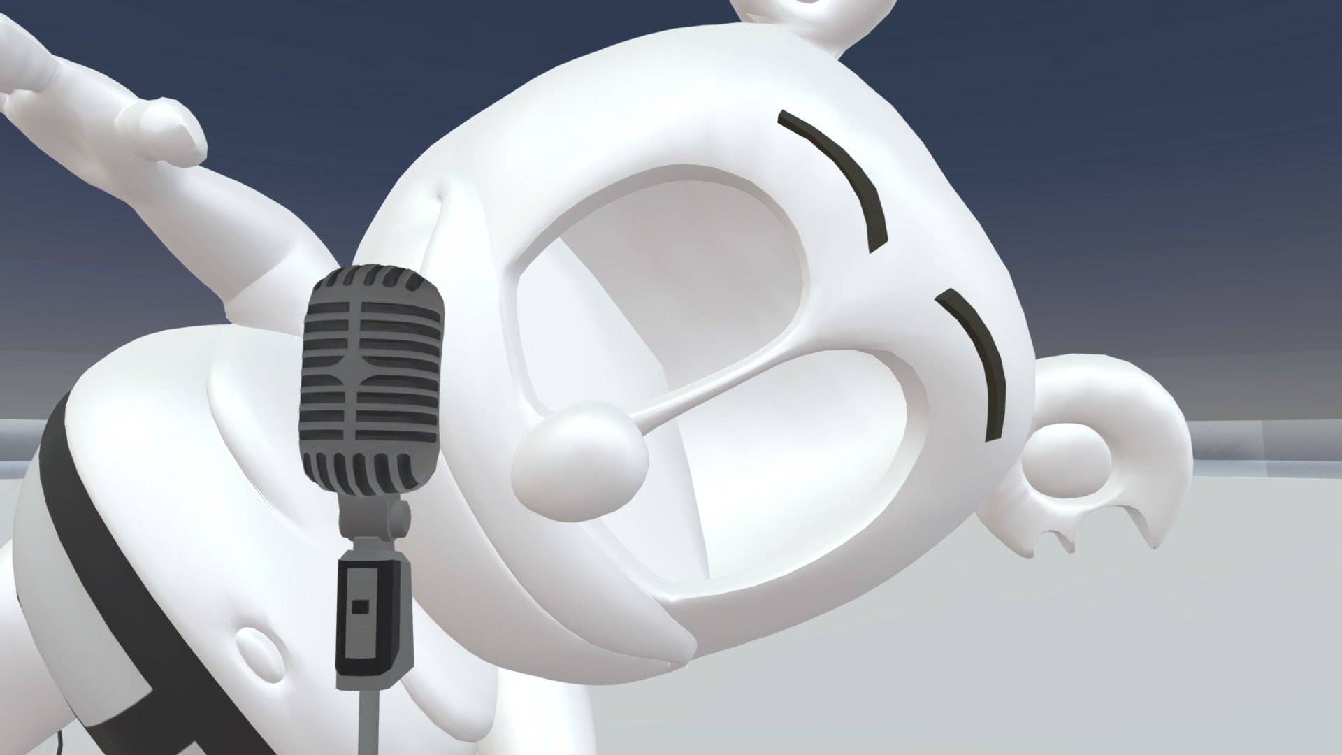 Microphone Scene - 3D model by Gummibar Chikn Nuggit (@noahgrau2gmail ...