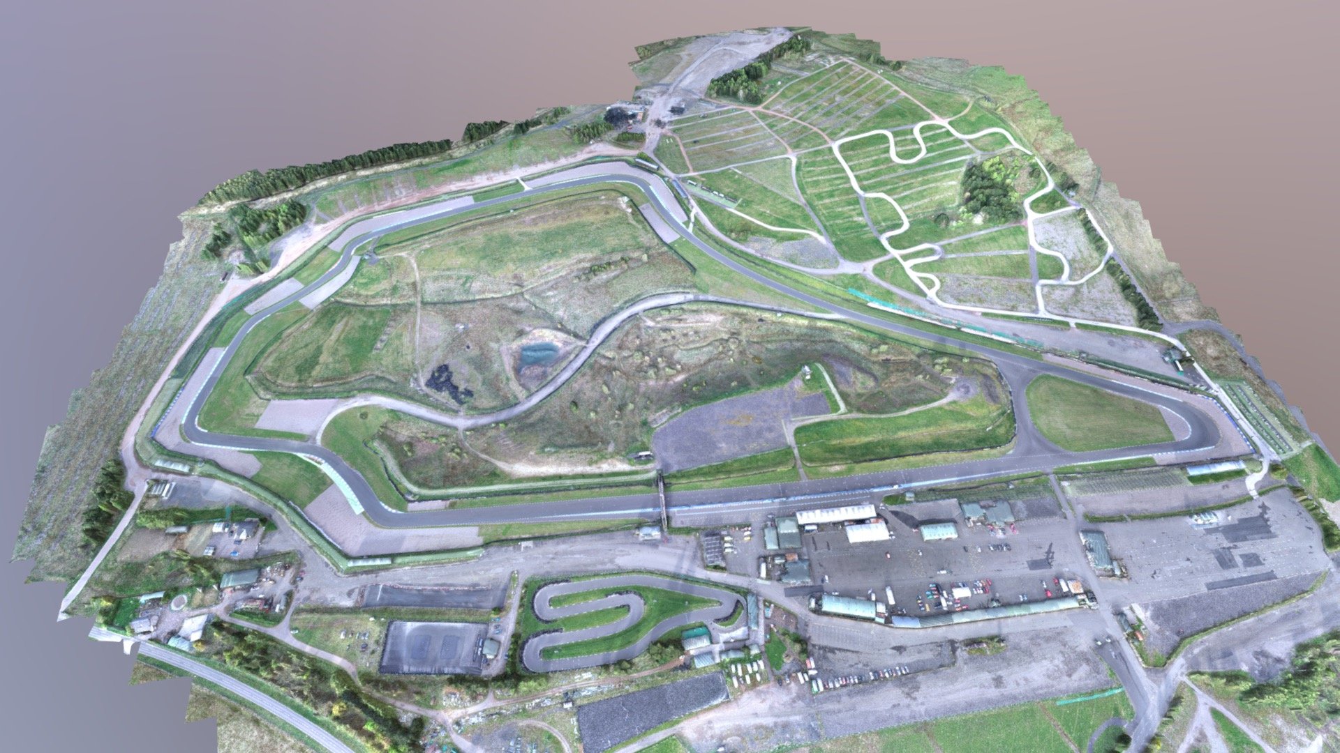 Knockhill 2019 - 3D model by Aerial View Scotland (@athoirs) [d7b7aea ...