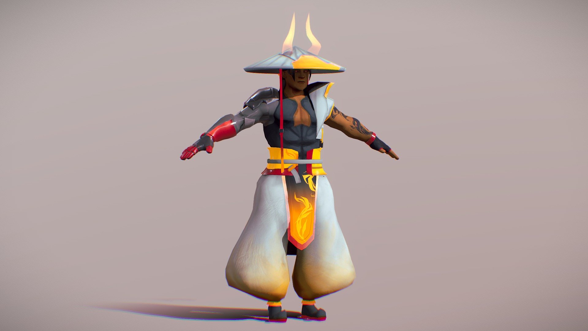 Li Kui- Water Margin: Voyager - 3D model by jia0 [d7b9a5f] - Sketchfab