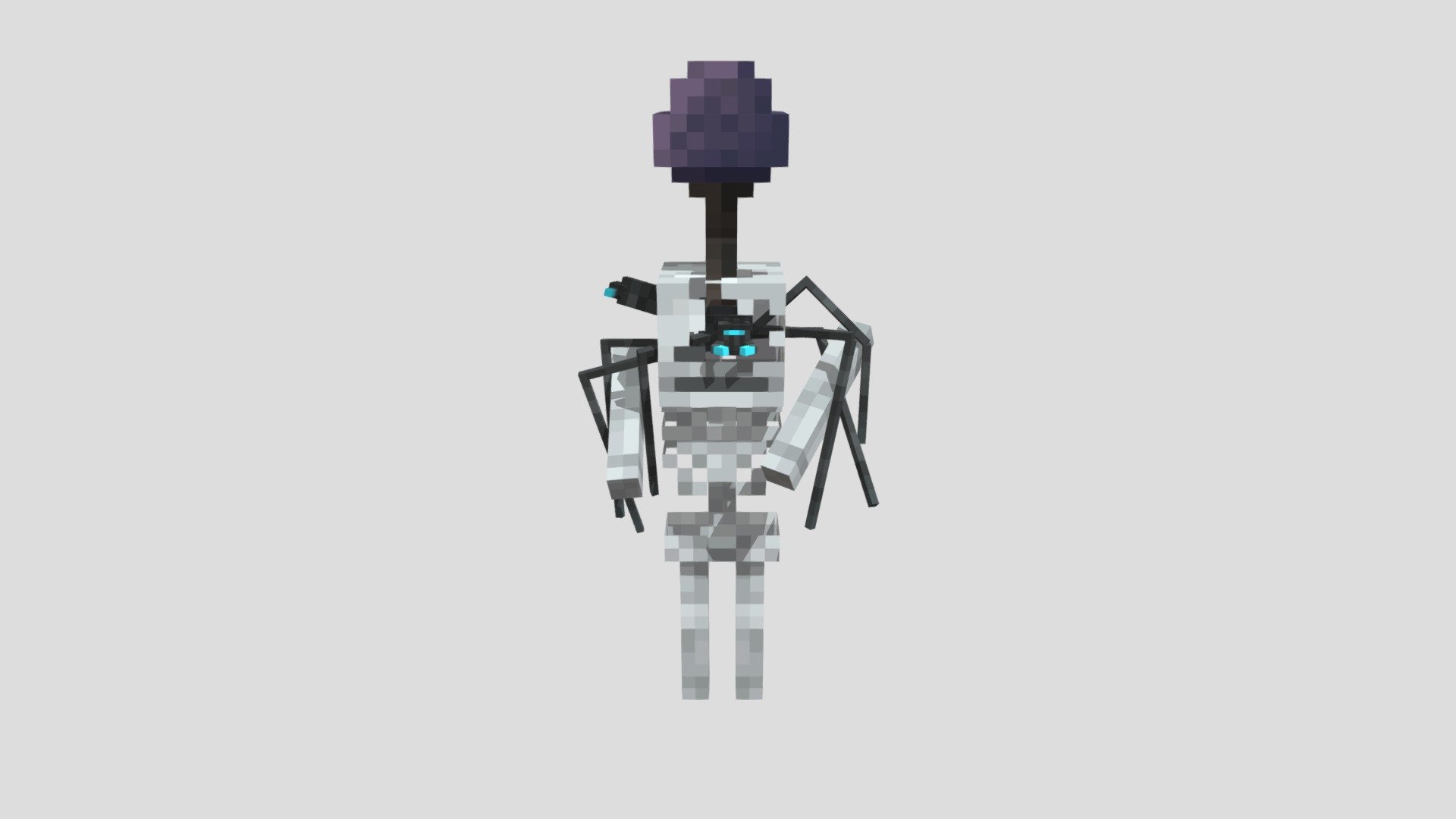 Infected Skeleton - 3D model by C4sDaBomb [d7ba0a7] - Sketchfab