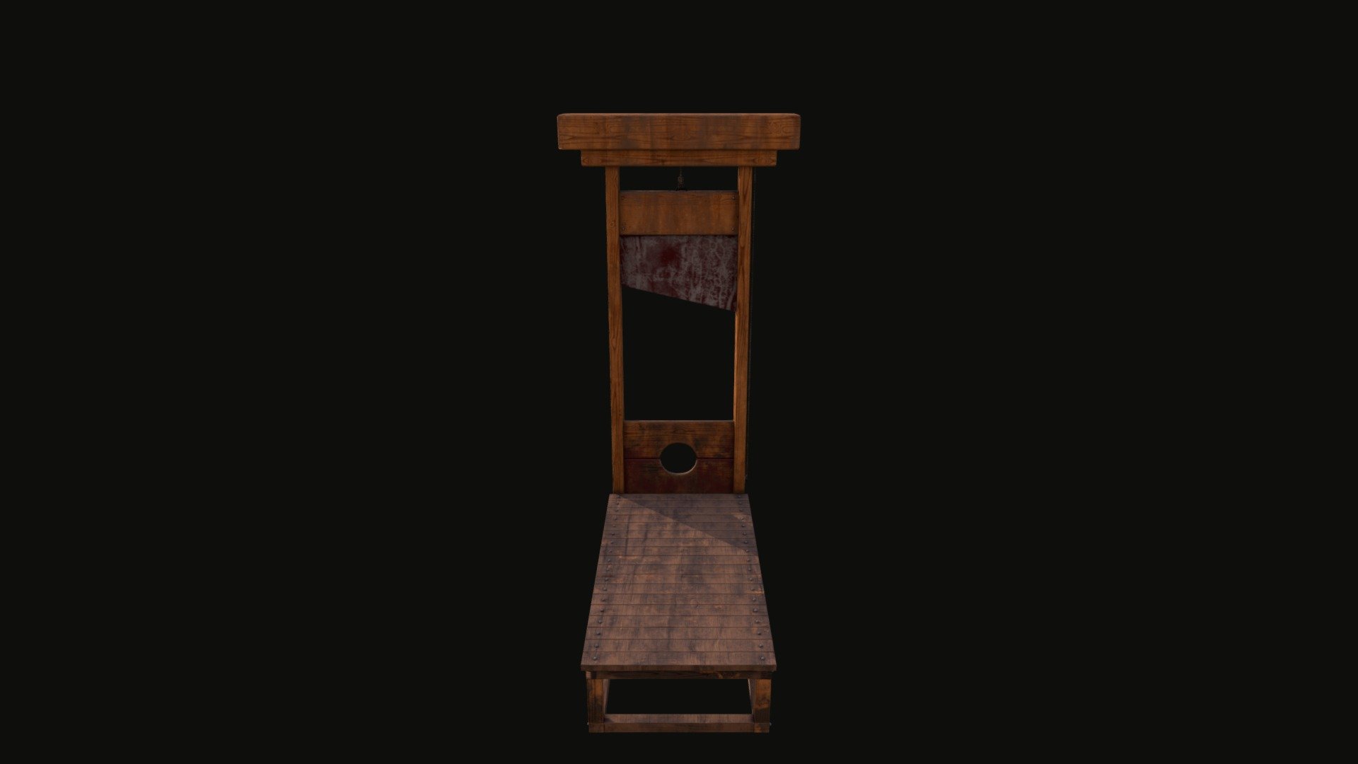 Guillotine - 3D model by ma.quesnel [d7ba7e4] - Sketchfab