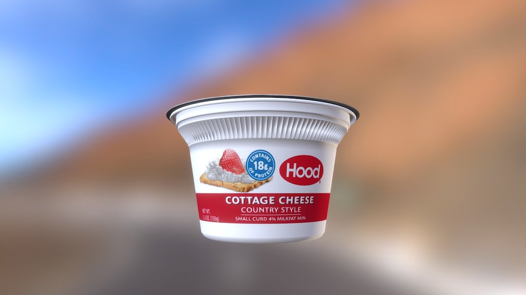 Cottage Cheese - 3D model by CLDonovan [d7ba8e1] - Sketchfab
