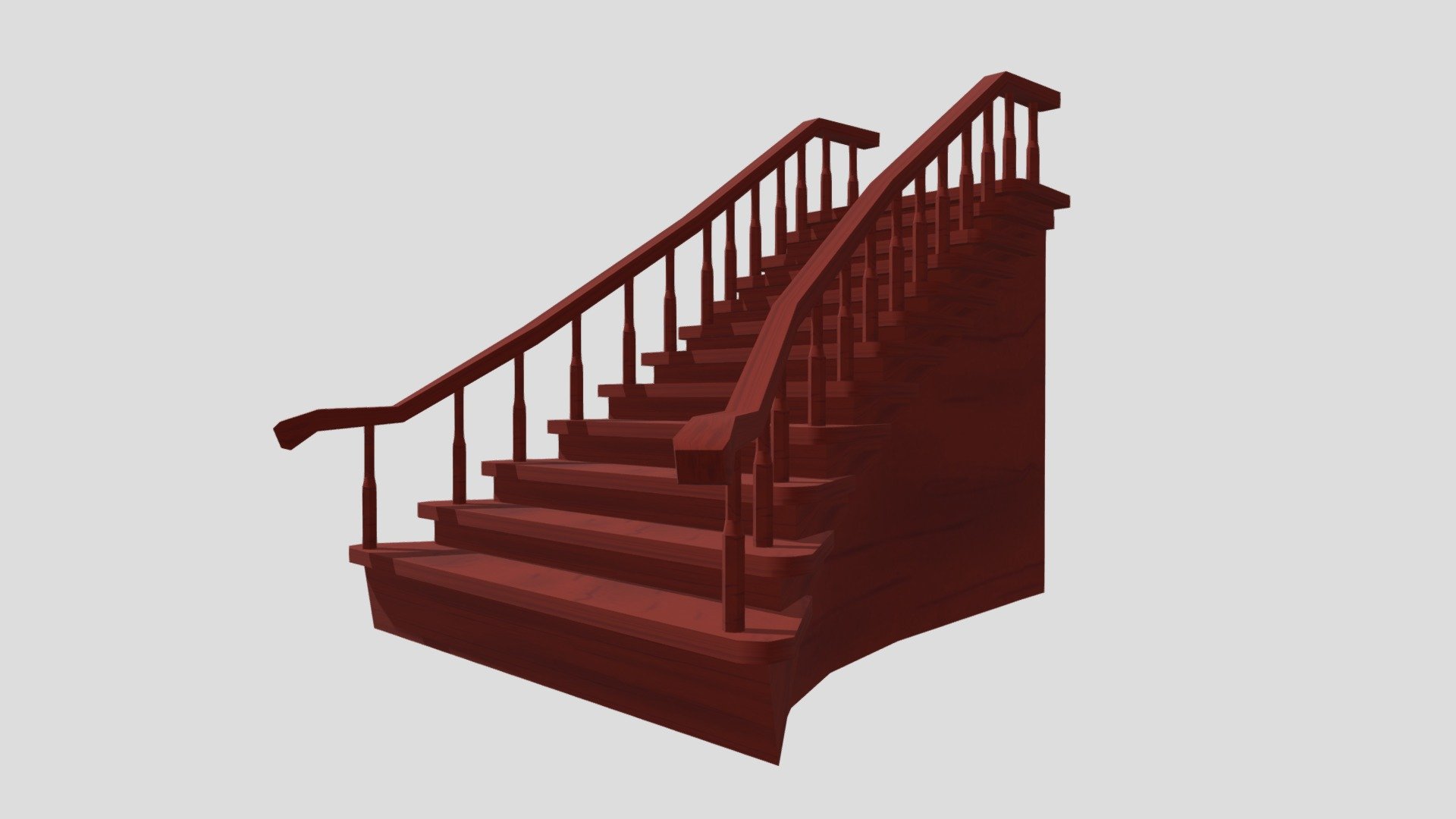 Stairs - Download Free 3D model by Kirkieb (@kirkieb2) [d7bbf84 ...