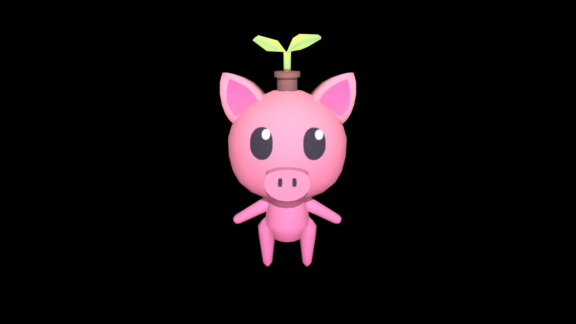 Pig_blank - 3D model by stibaer [d7bc520] - Sketchfab