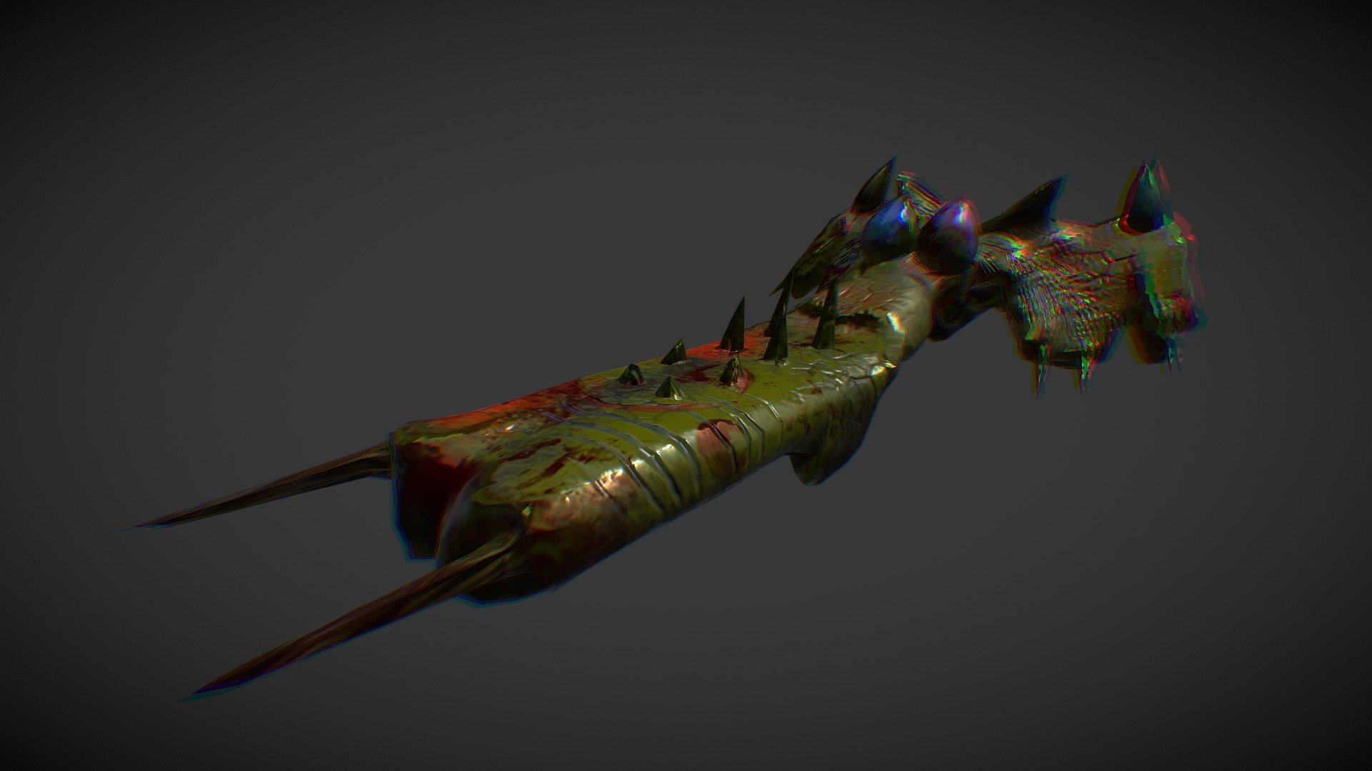 Alian Ship - 3D model by Fida Hussain (@Phidahussain) [d7bd318] - Sketchfab