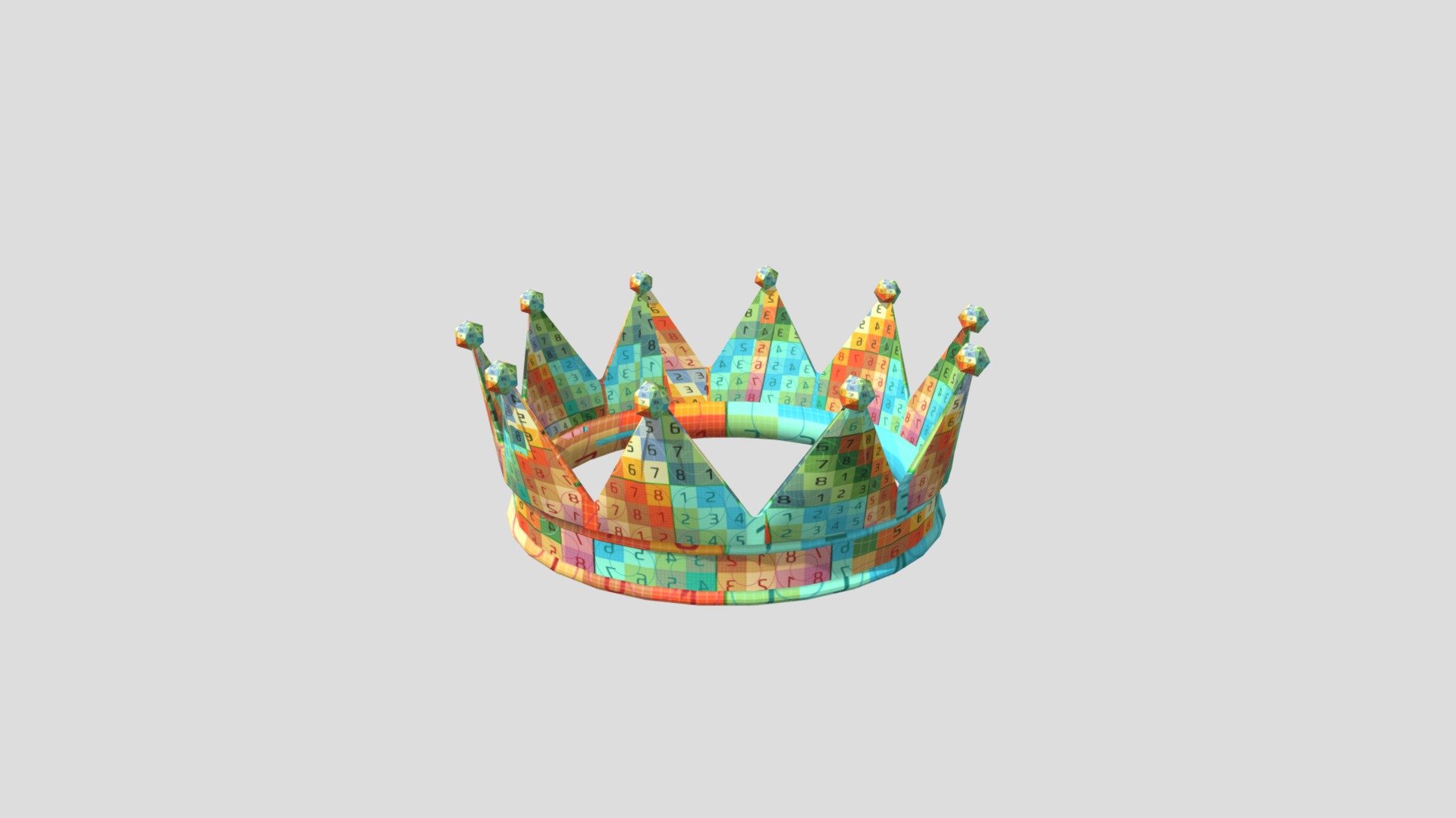 obj 1 crown uv map - Download Free 3D model by sukumata [d7bf1a6 ...