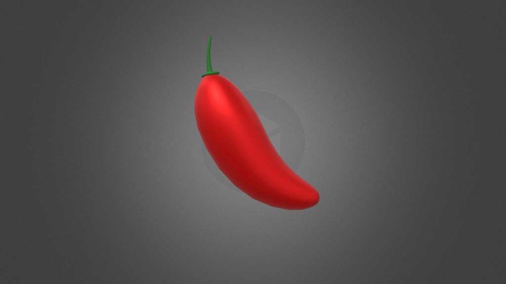 Chilli 01 - 3D model by Even Haaland (@EvenHaaland) [d7bf205] - Sketchfab