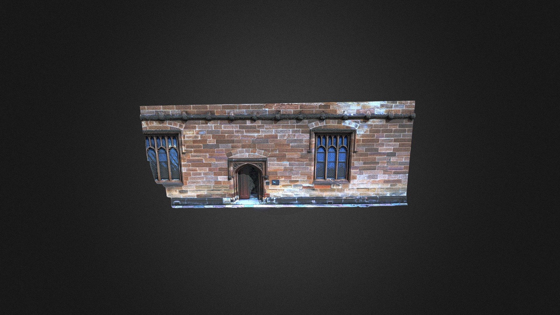 Quad Wall Usyd - 3D model by NickTurvey [d7bfcb4] - Sketchfab