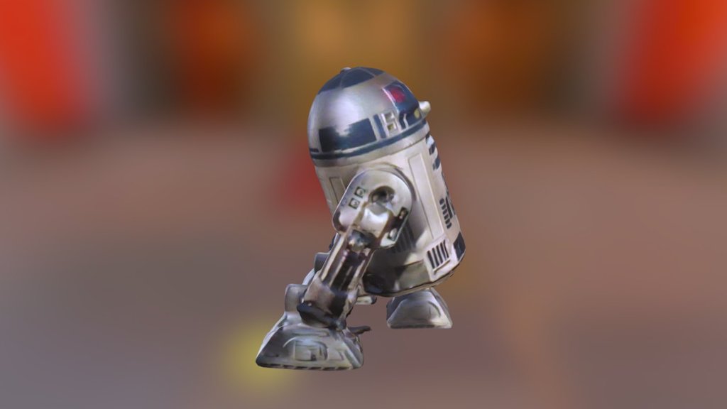 R2D2 - Download Free 3D model by SAGEA [d7bff33] - Sketchfab