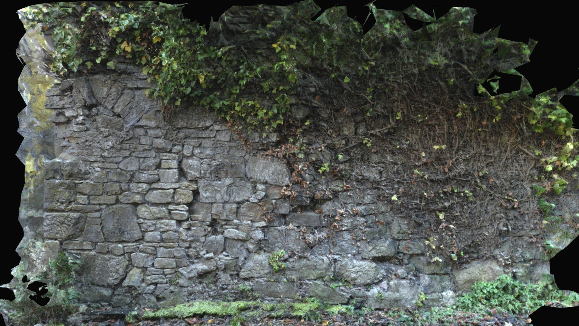 Killeigh Friary Chapter House West Wall - Download Free 3D model by ...