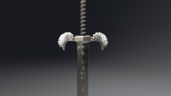 Excalibur Weapon Design - 3D model by ankasper [d7c039e] - Sketchfab