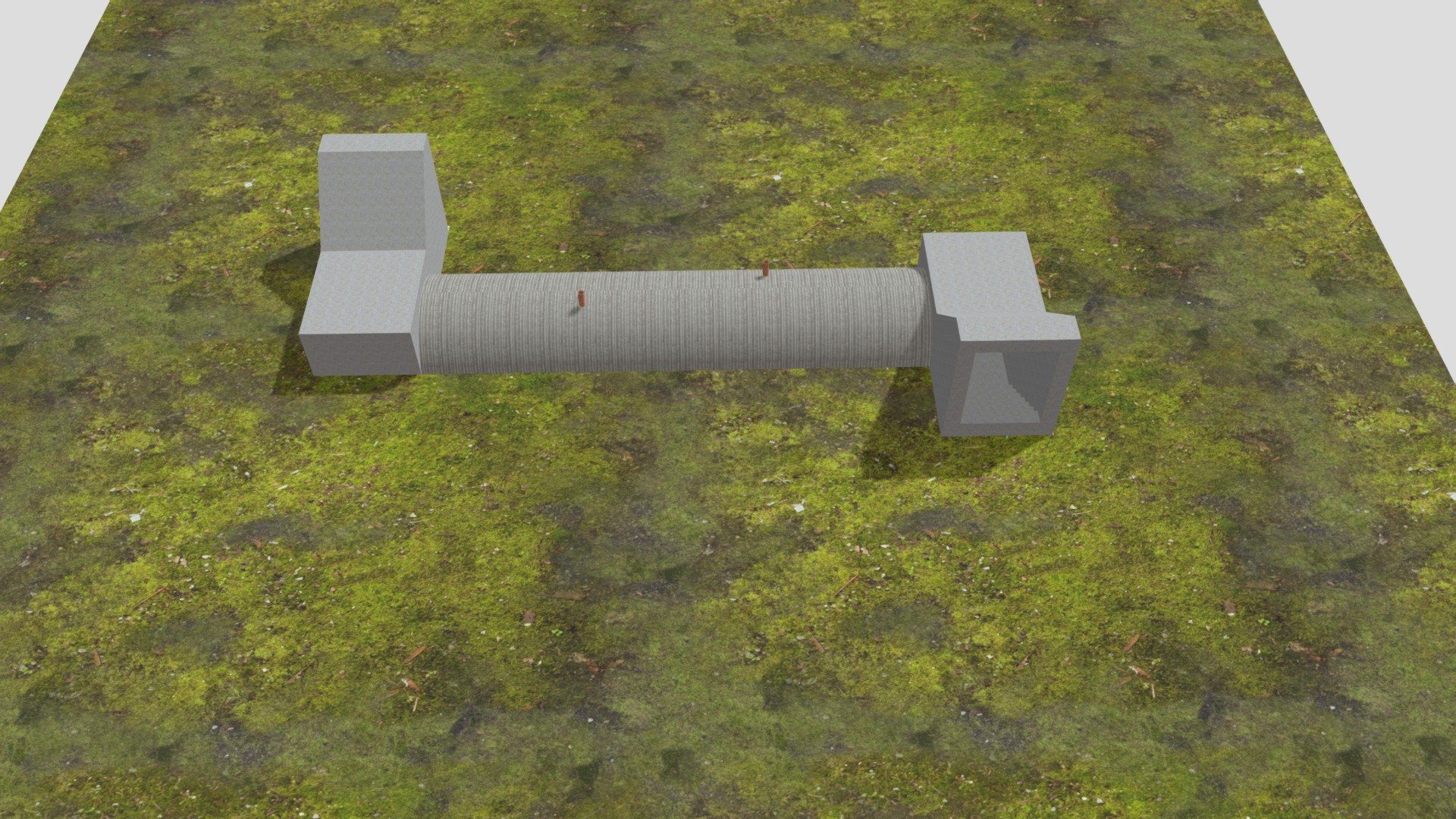 Bunker Nr 20 - Download Free 3D model by Kamp van Beverloo (@FHQ ...
