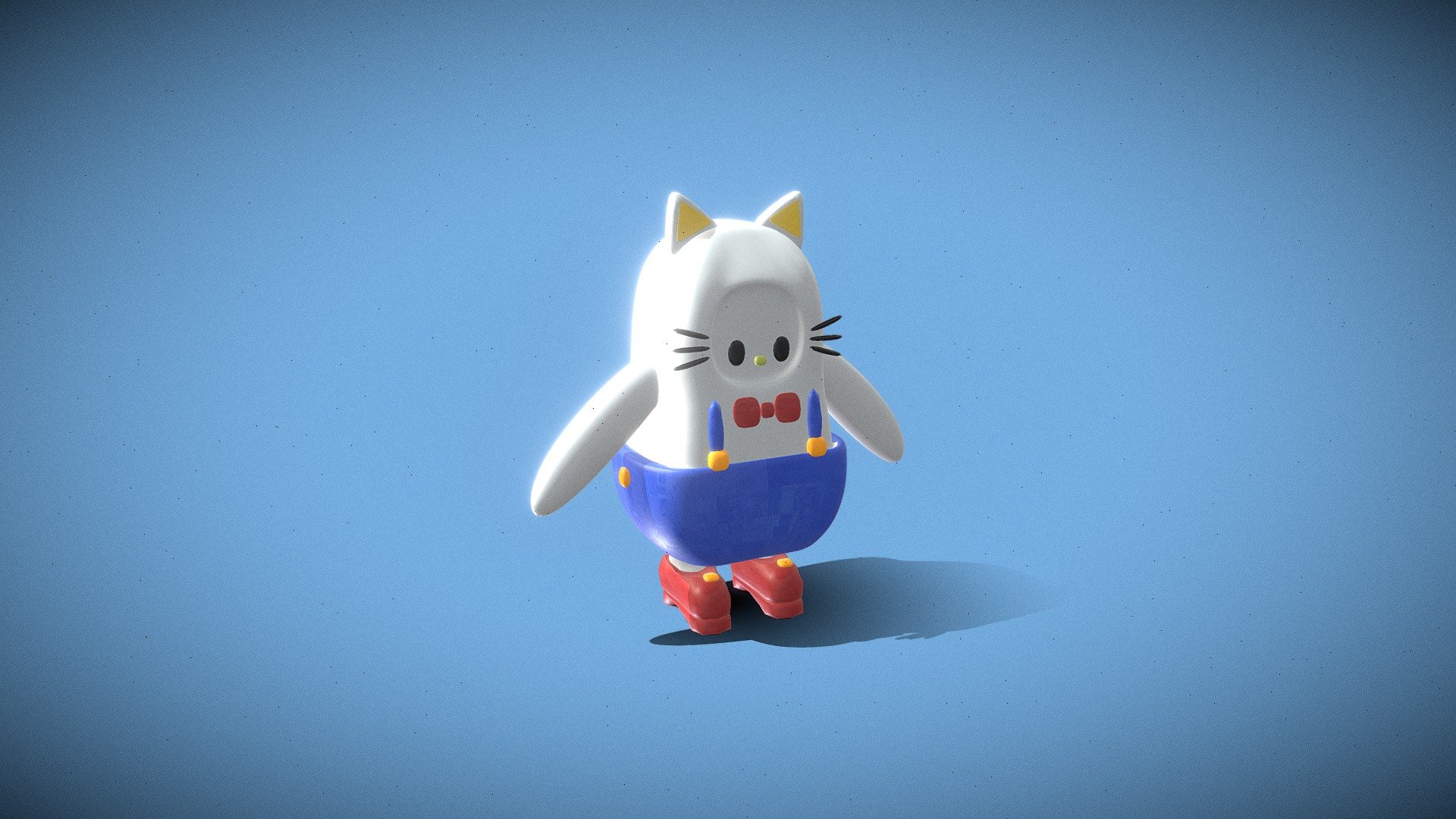 Fall Guys - Hello Kitty 2 - 3D model by milena kim (@milenamoedas ...