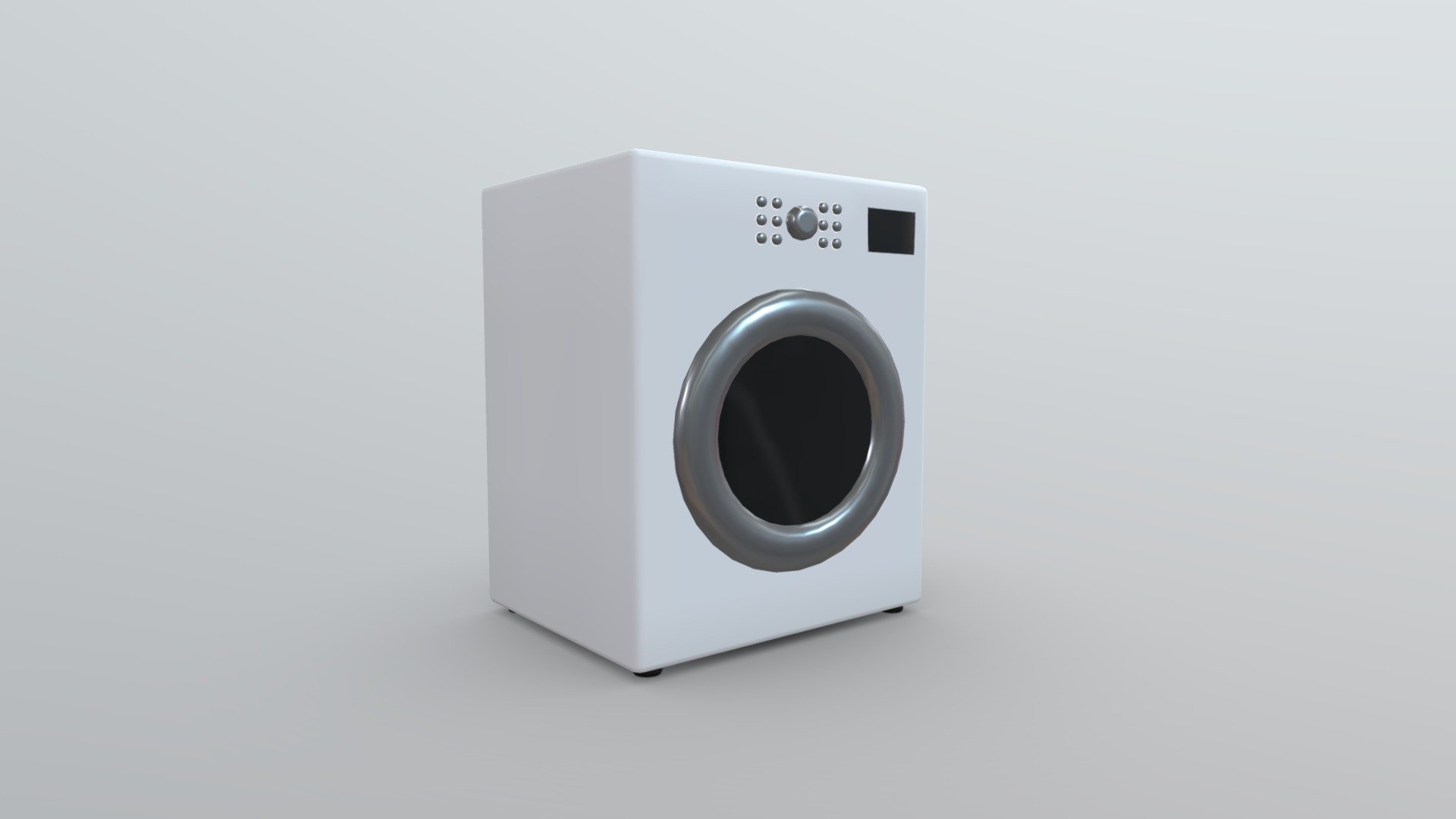 Washing Machine - Download Free 3D model by CARTE 3D (@carte3d ...