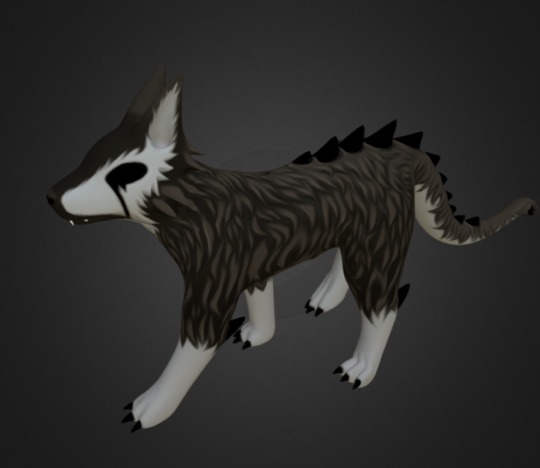 Void wolf - 3D model by Ivan (@hollow616) [d7c5e2b] - Sketchfab