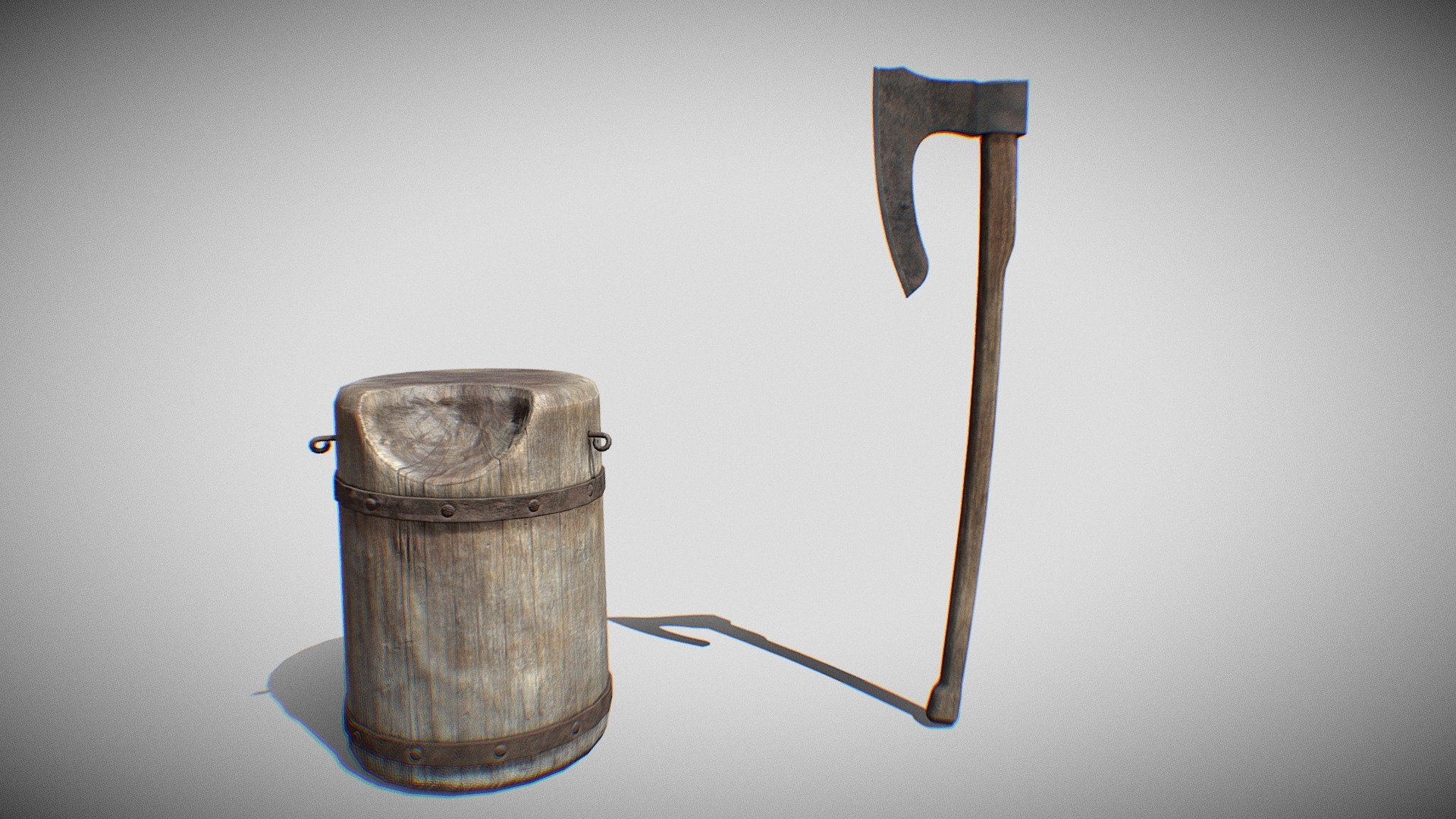 Executioner Axe Block PBR - Buy Royalty Free 3D model by en3my71 ...