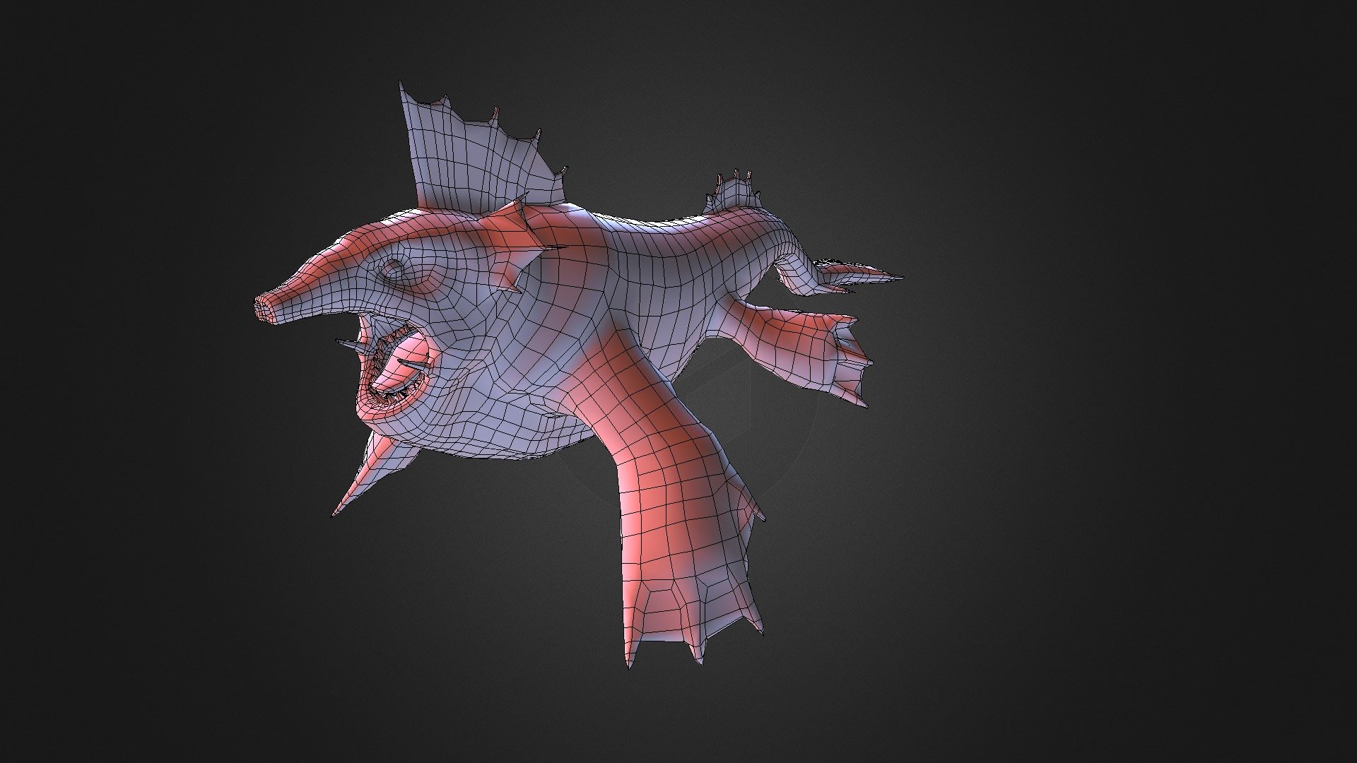 Whale Hog - 3D model by CraterFace [d7c8b97] - Sketchfab