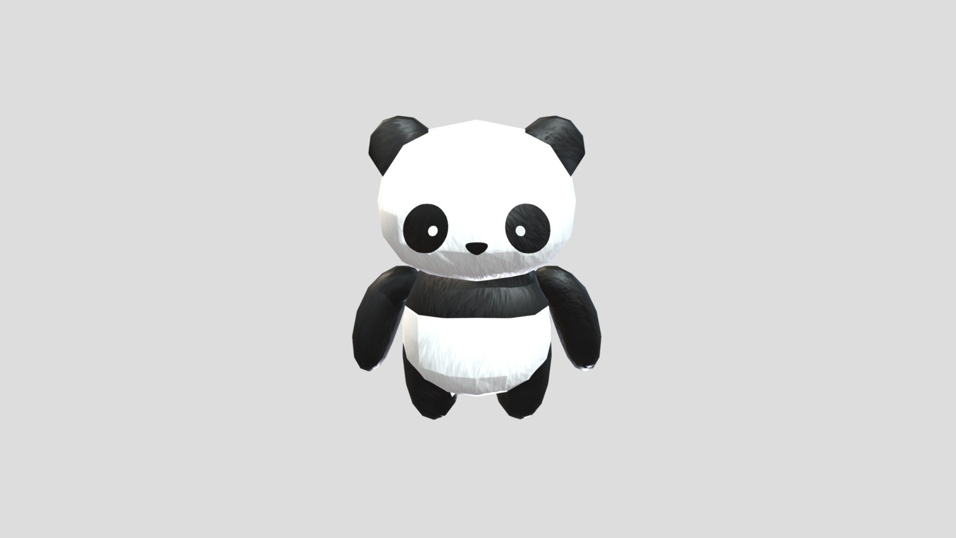 Panda - 3D model by J3llysquish [d7c8c13] - Sketchfab