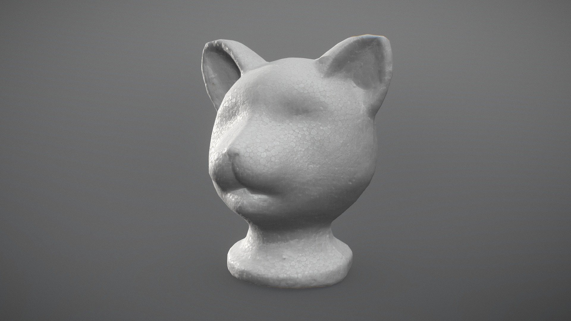Styrofoam Cat Head! - Download Free 3D model by inciprocal (@inciprocal ...